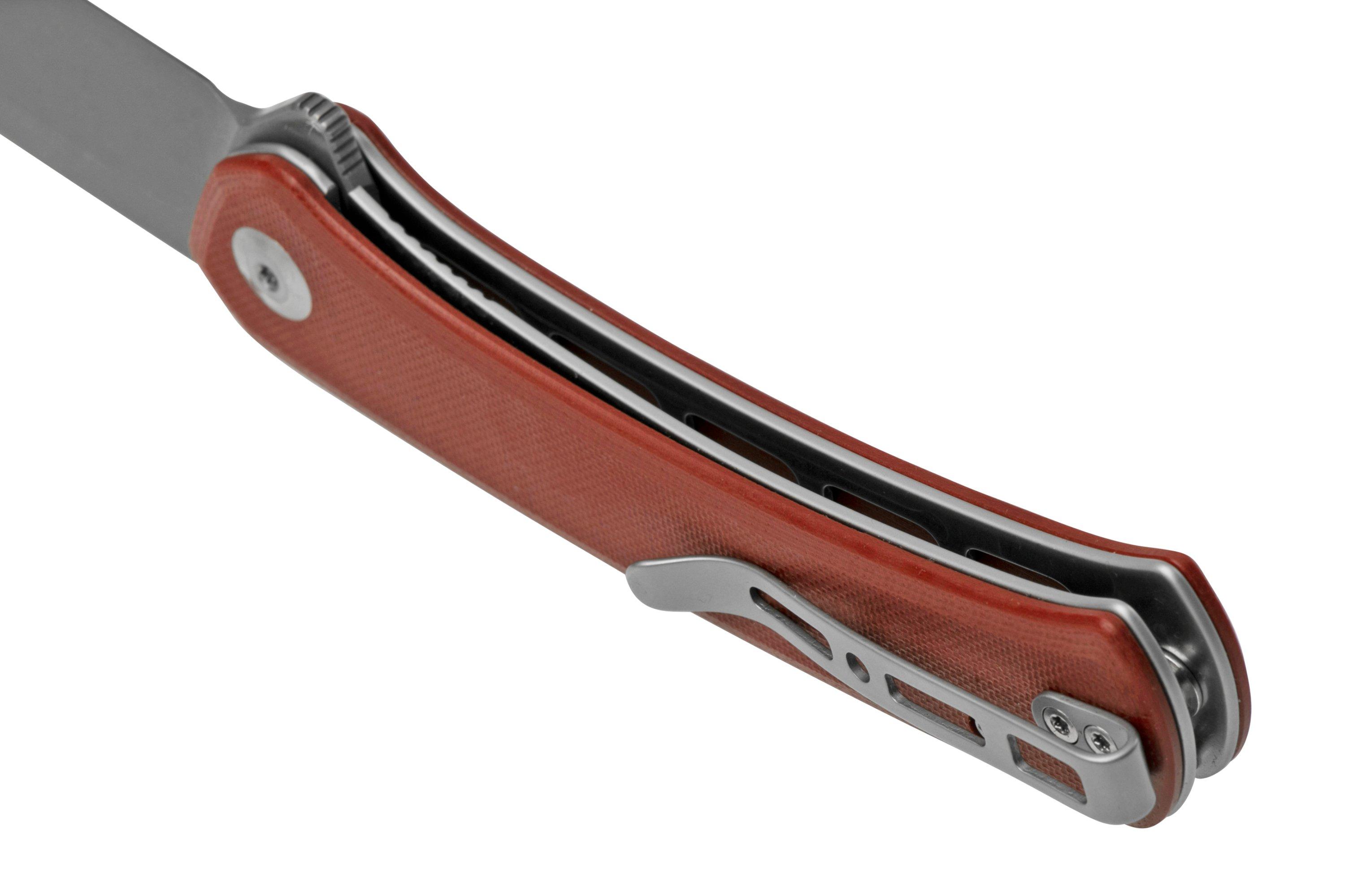 SENCUT Snap SA05A-V1 Burgundy pocket knife | Advantageously shopping at ...