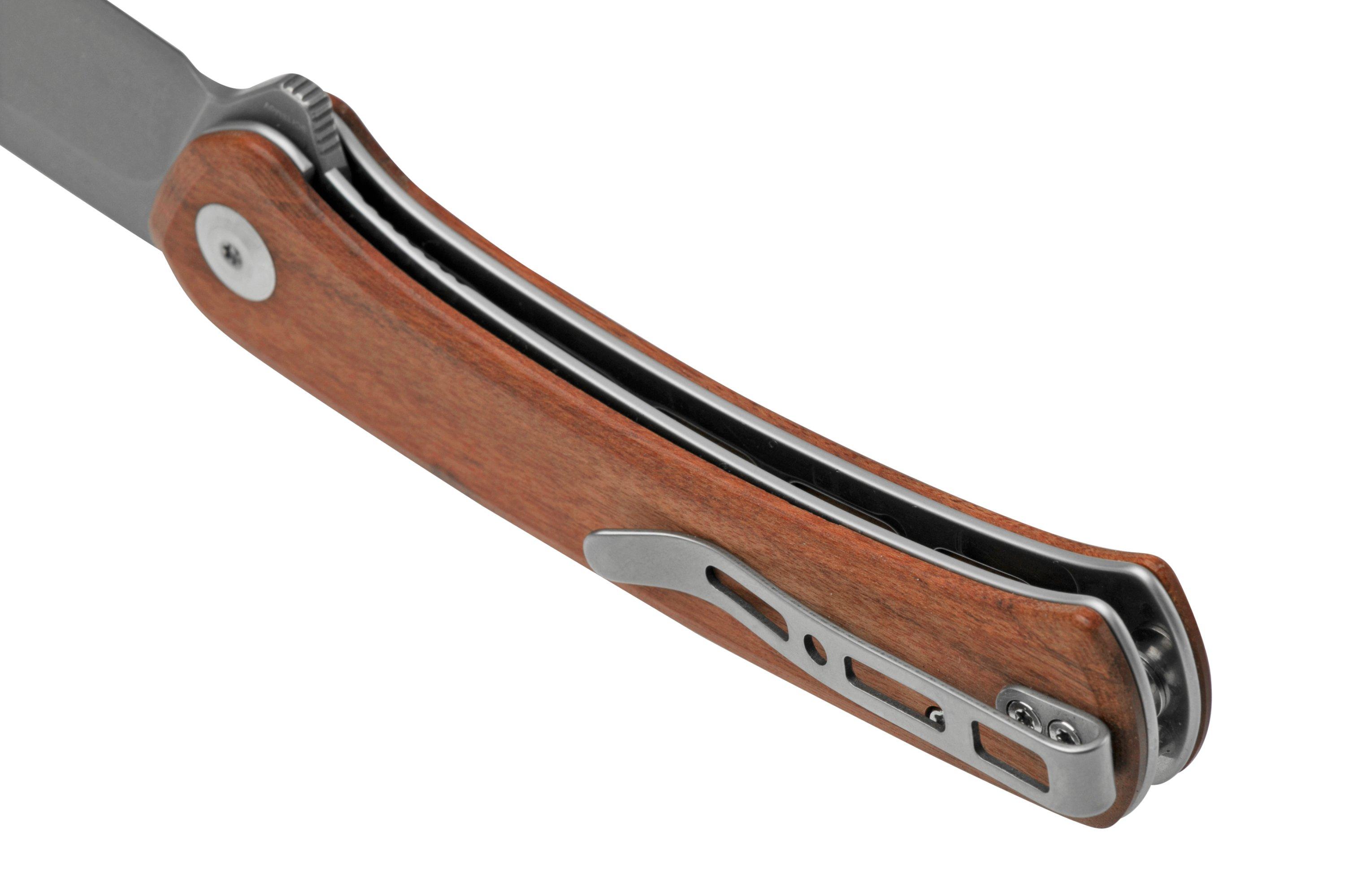 SENCUT Snap SA05D-V1 Cuibourtia Wood pocket knife | Advantageously ...