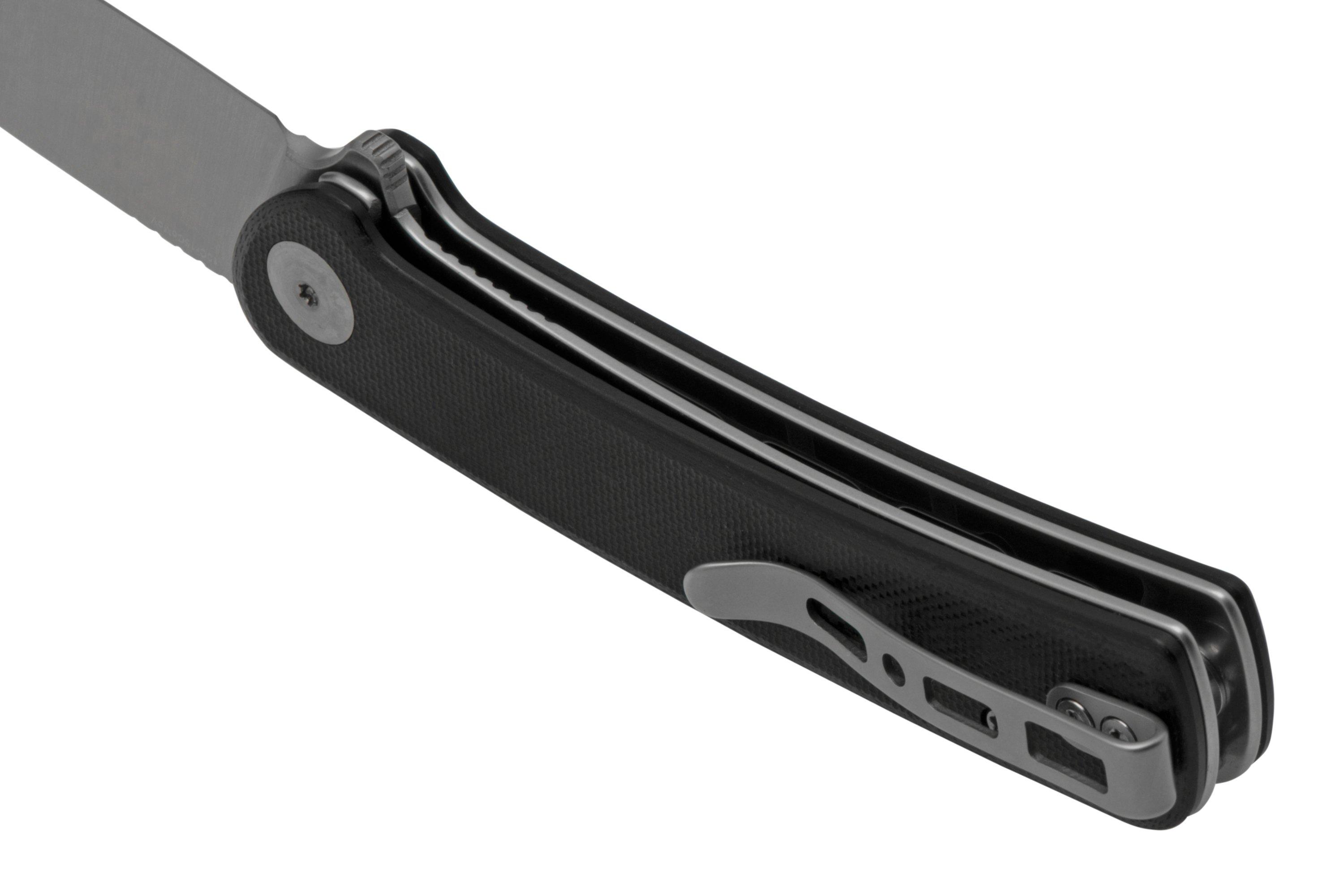 SENCUT Neches, Black G10, SA09A pocket knife | Advantageously shopping ...