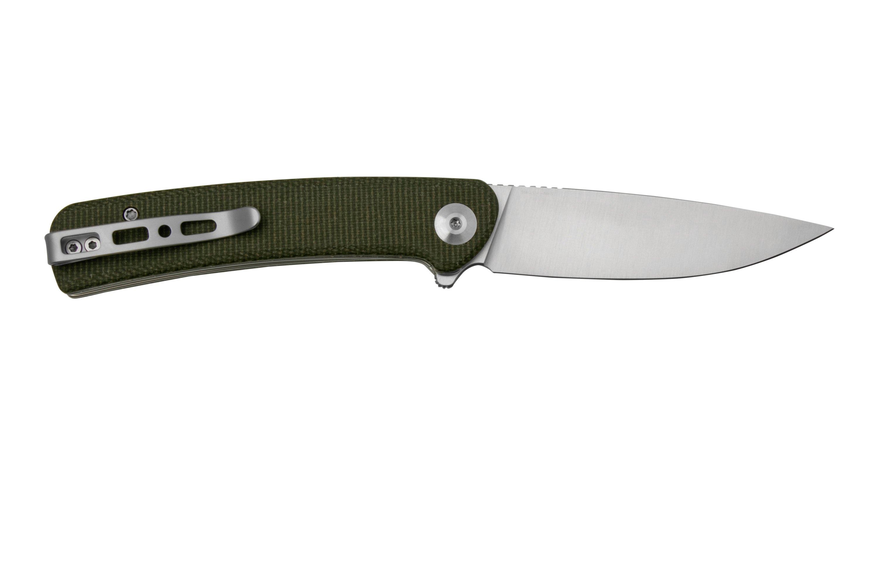 SENCUT Neches, Green Micarta, SA09C zakmes | Voordelig kopen bij ...