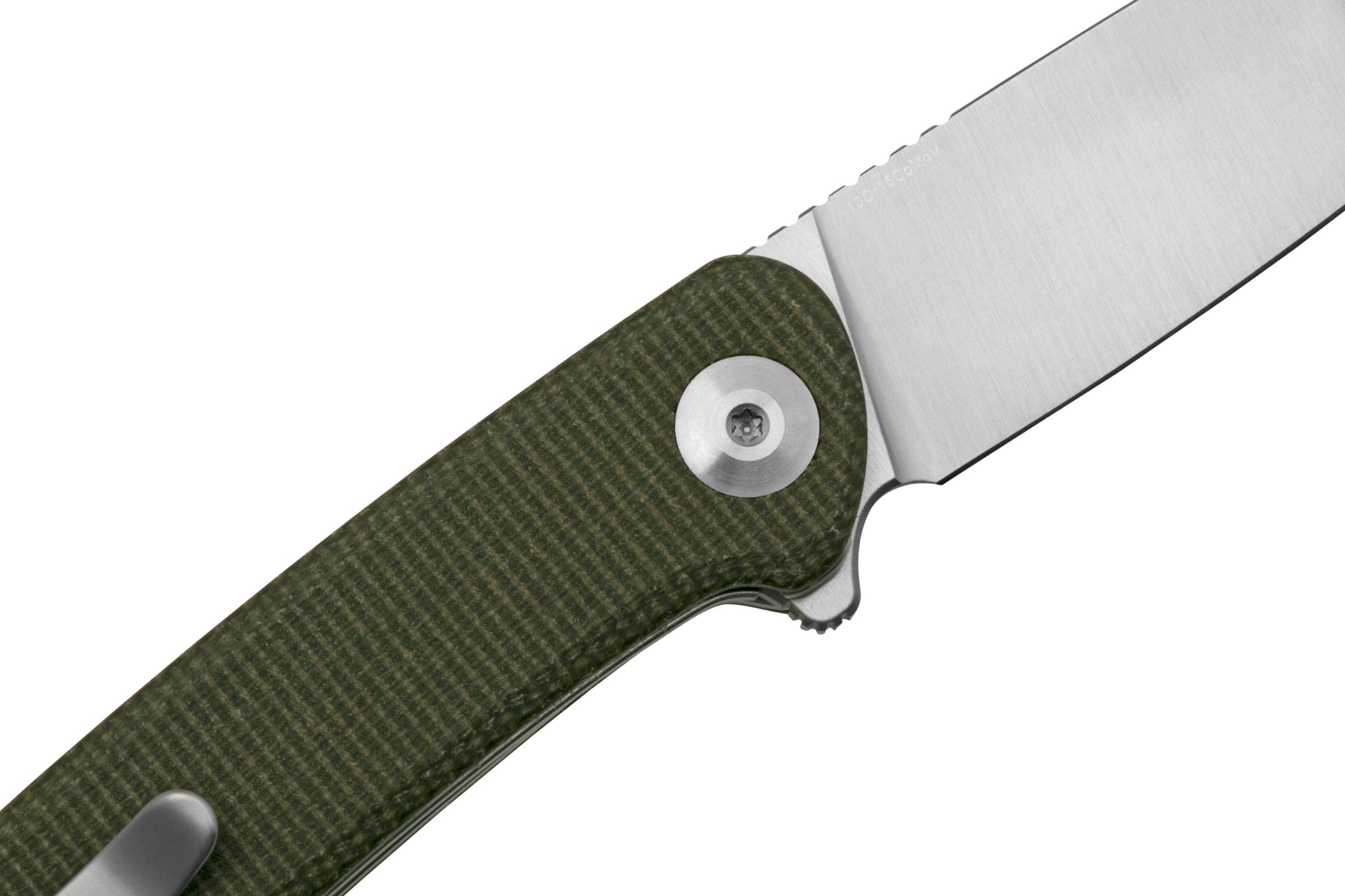 SENCUT Neches, Green Micarta, SA09C zakmes | Voordelig kopen bij ...