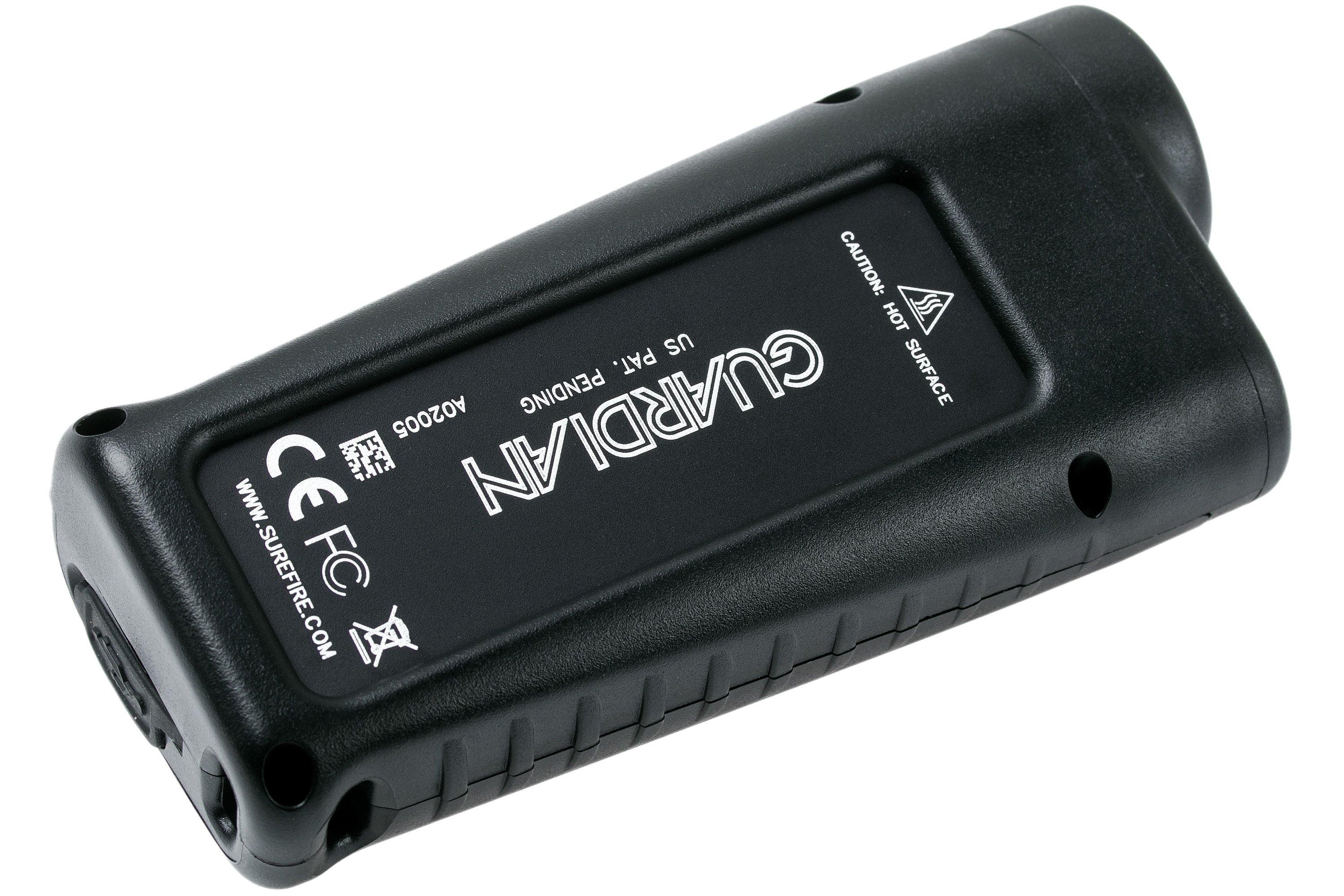 SureFire DBR Guardian rechargeable ultra-high dual-beam LED-flashlight ...