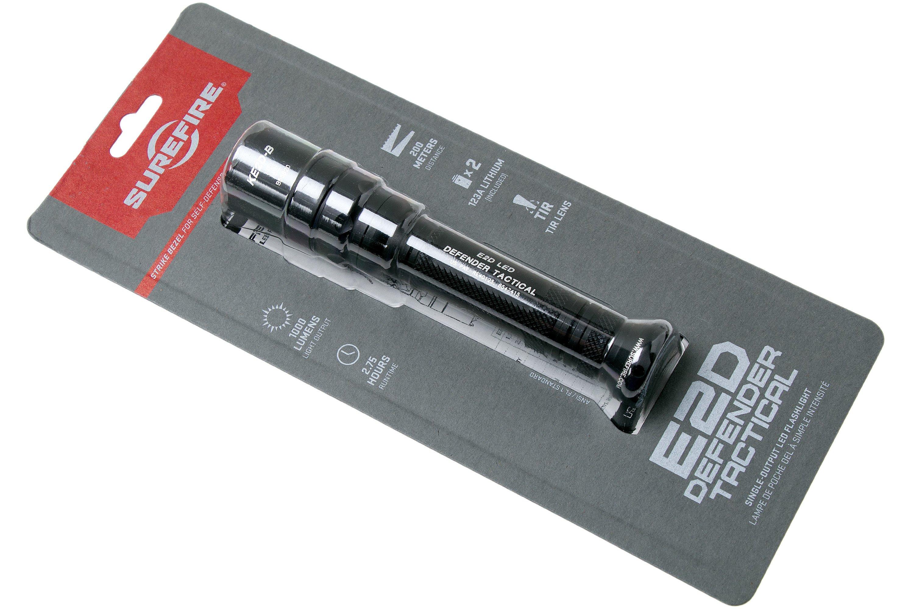 SureFire E2D Defender Tactical negro, 1000 lúmenes | Compras con ...