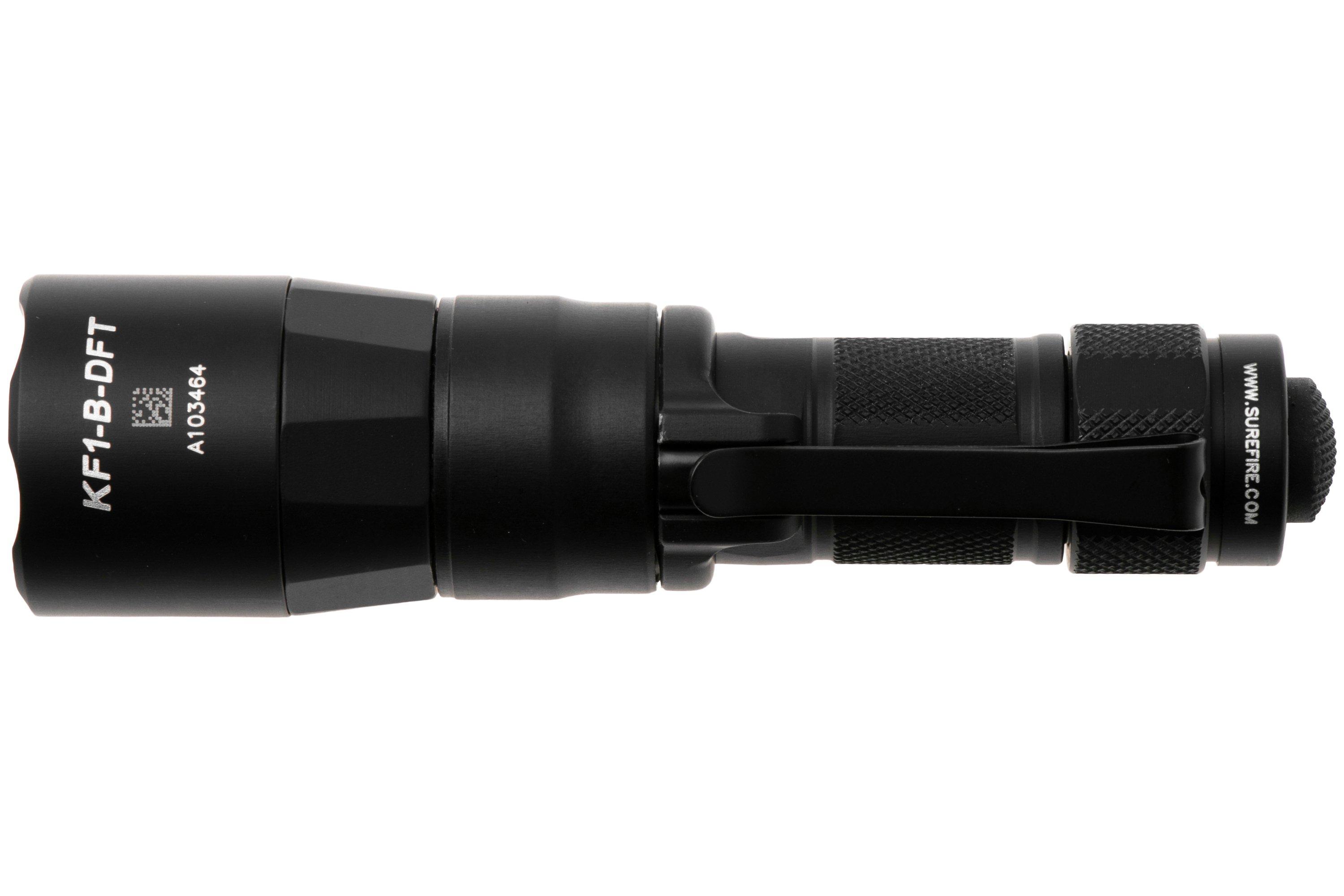 SureFire EDC1-DFT Turbo Black, EDC flashlight, 650 lumen ...
