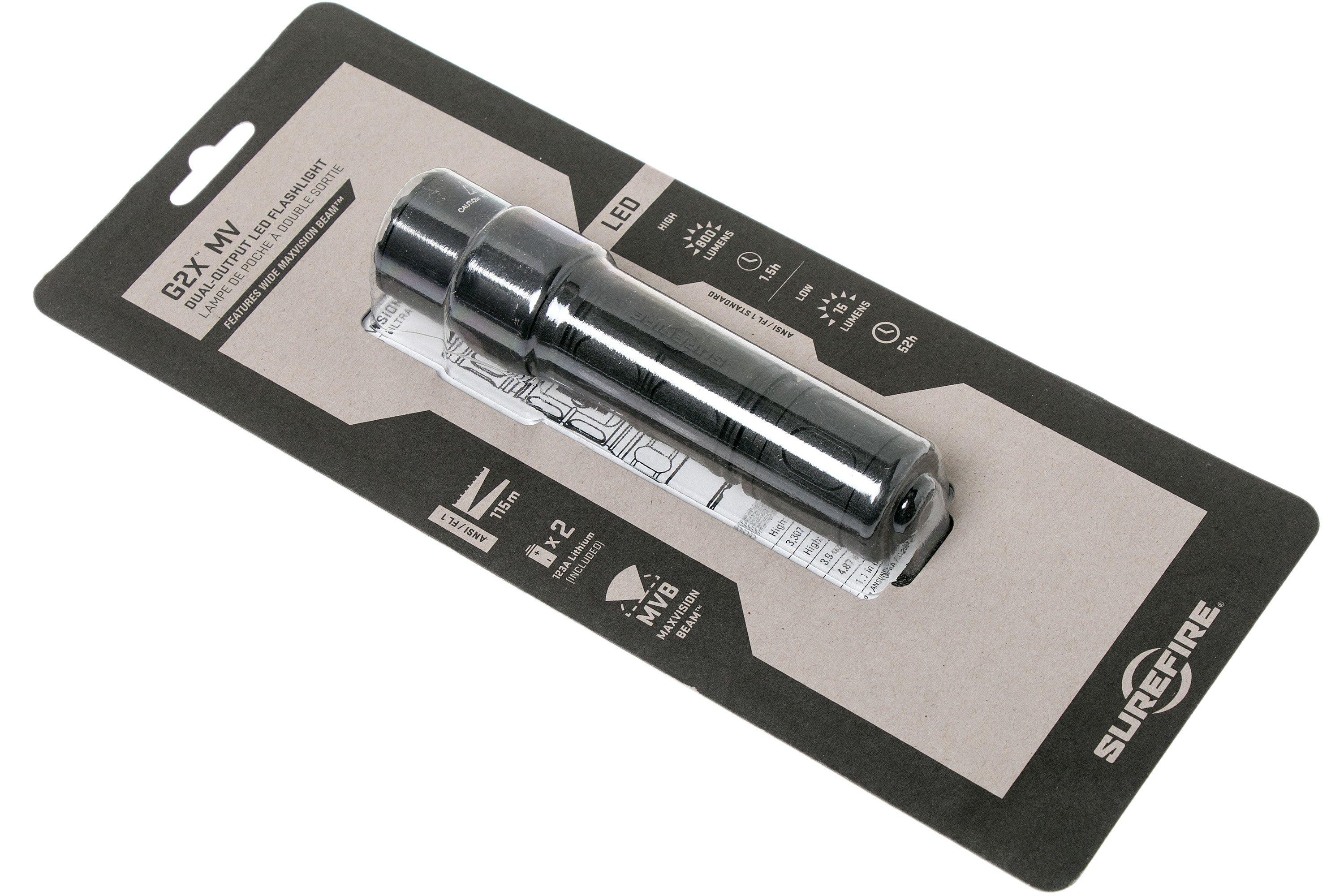 SureFire G2X MV dual-output LED-flashlight | Advantageously shopping at ...