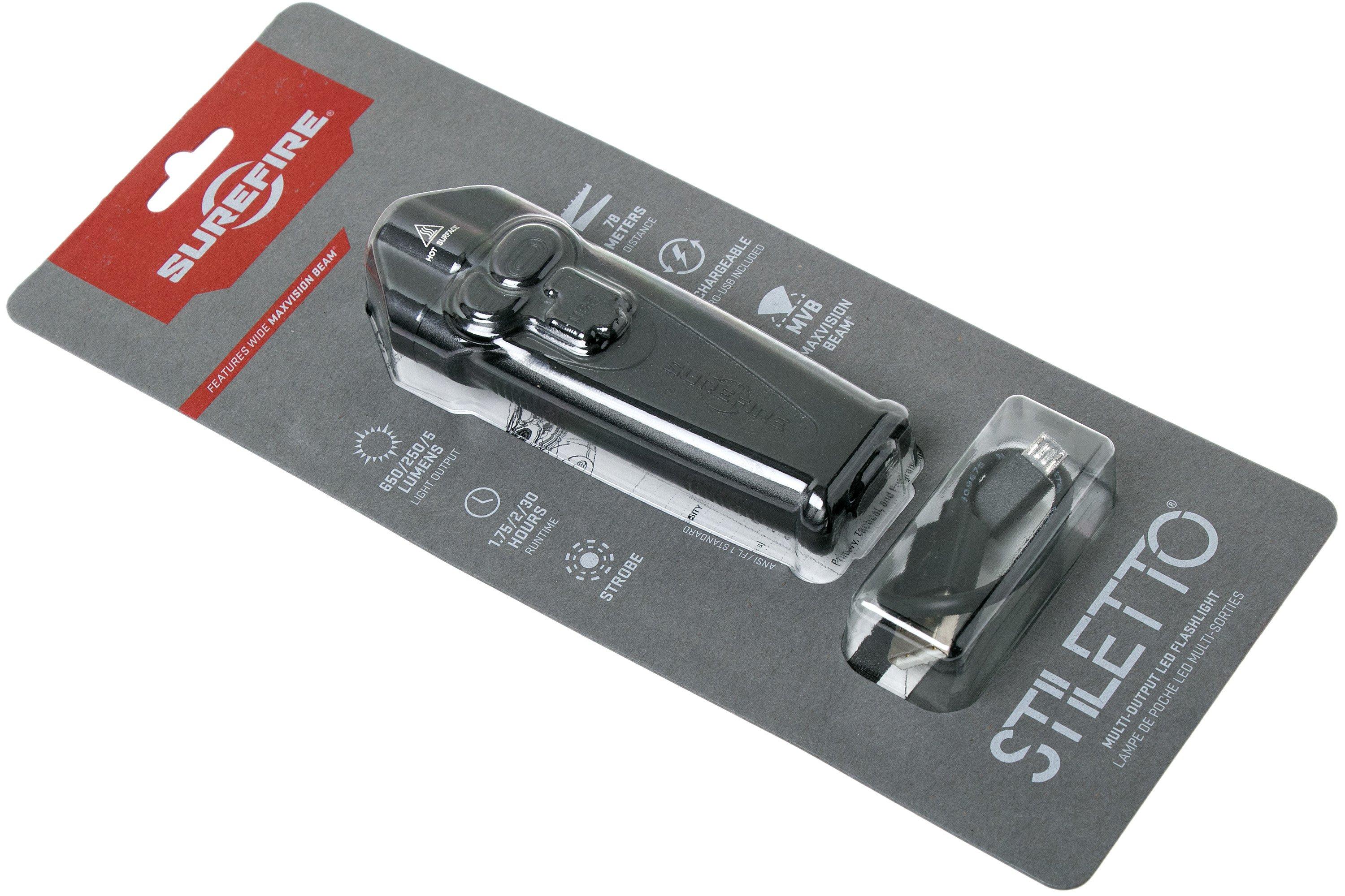 SureFire Stiletto rechargeable LED-flashlight | Advantageously shopping ...