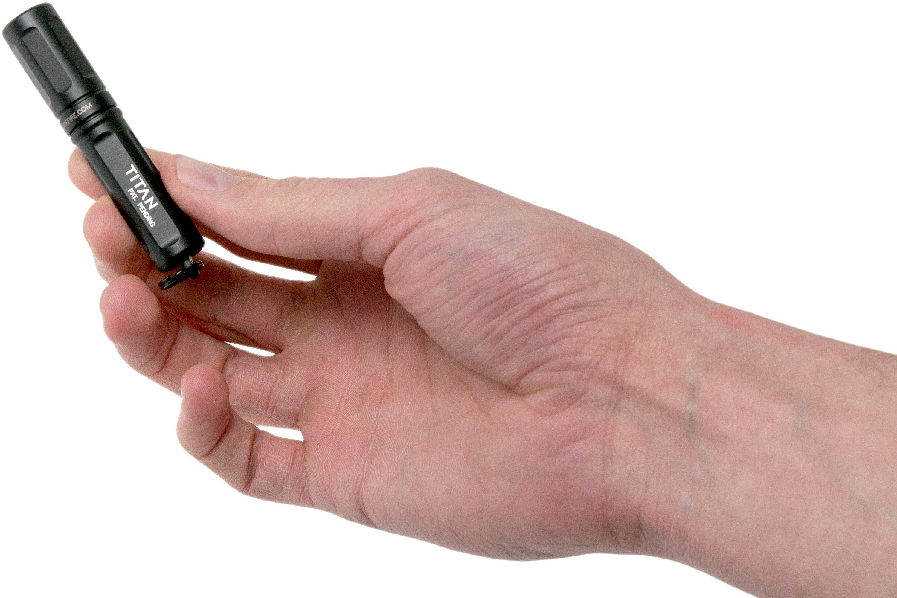 SureFire Titan ultra-compact dual-output keychain flashlight, 125 ...