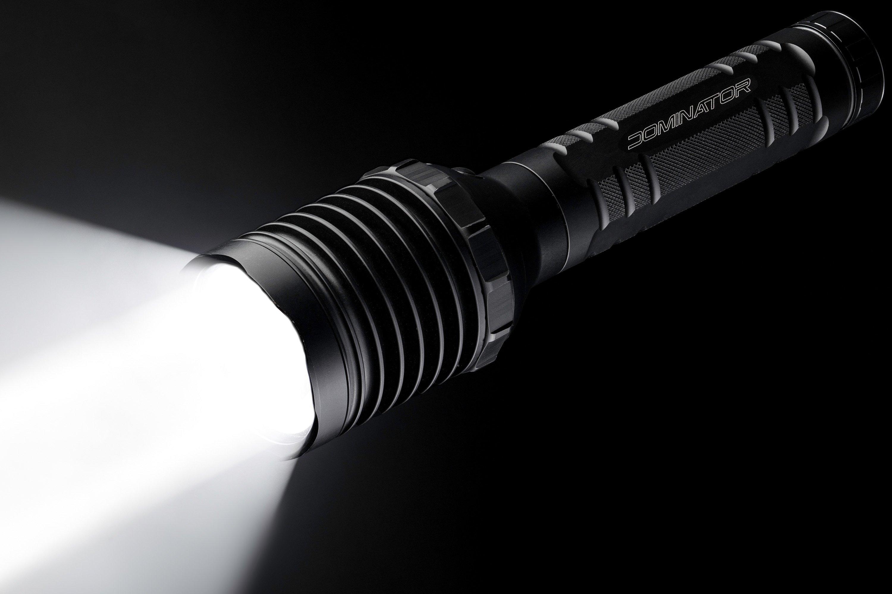 SureFire UDR Dominator rechargeable LED flashlight, 2400 lumens ...