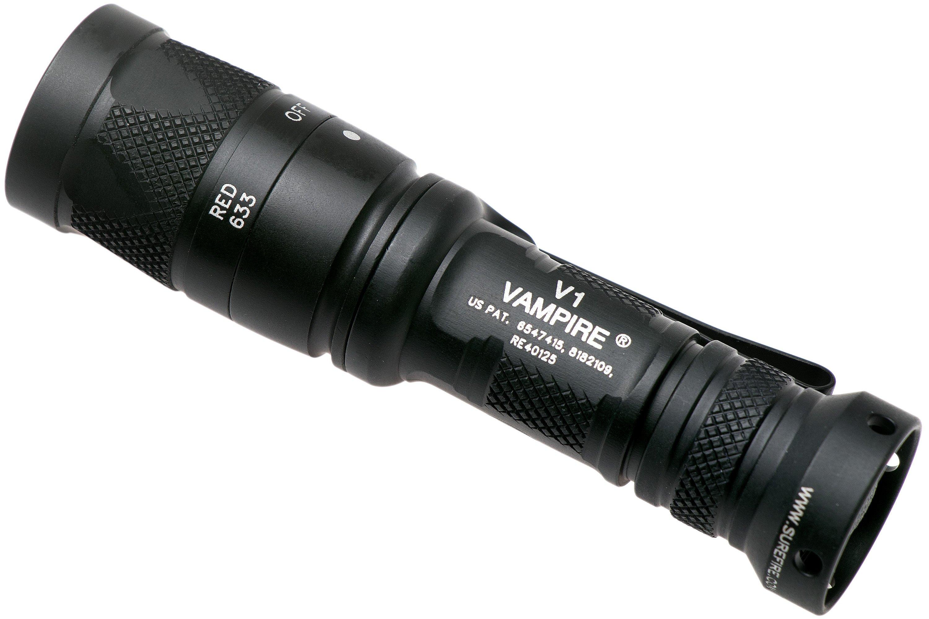 SureFire V1-C Vampire red / IR 100 mW | Advantageously shopping at ...