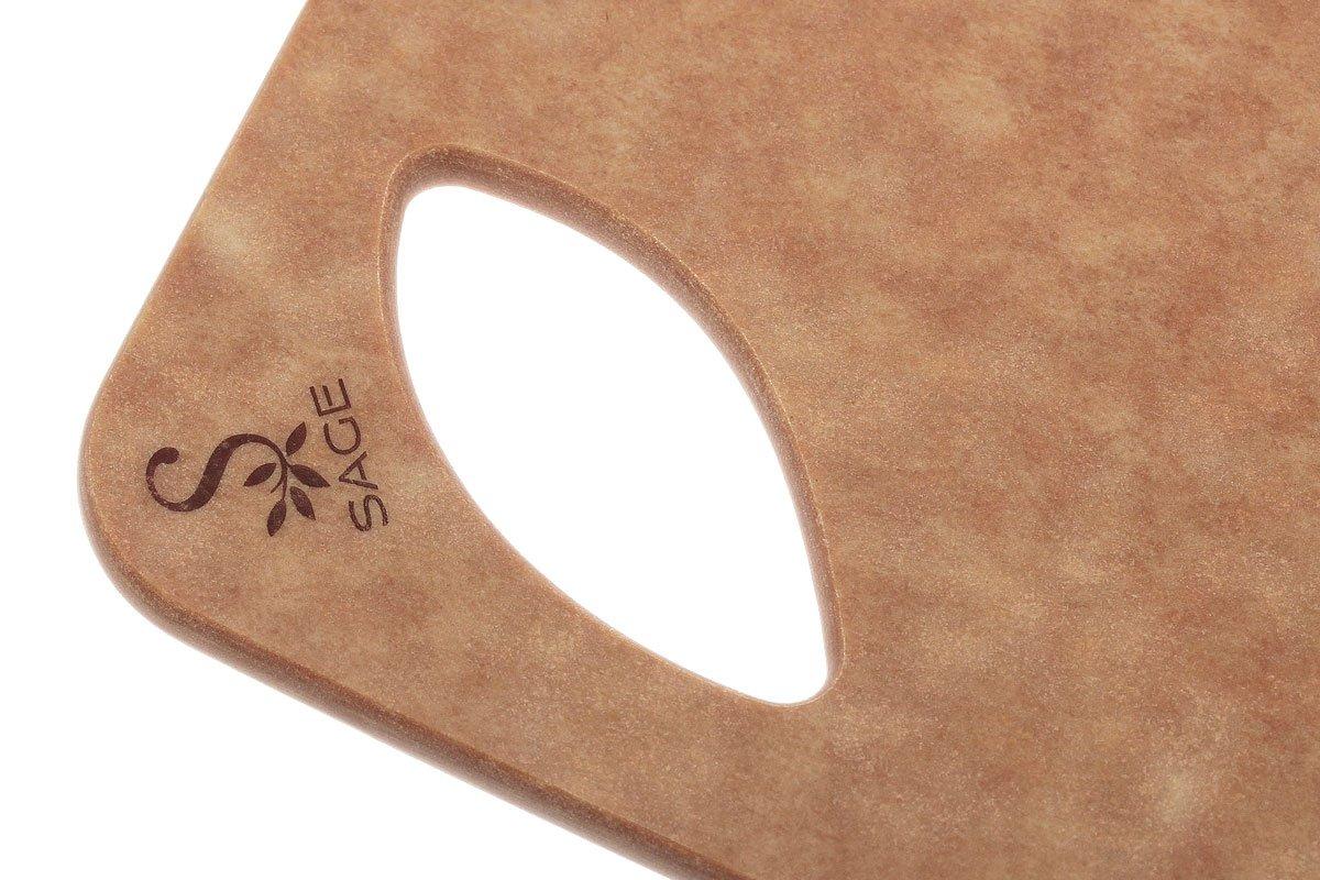 Sage chopping board H3030, 30 x 30 cm, natural | Advantageously ...