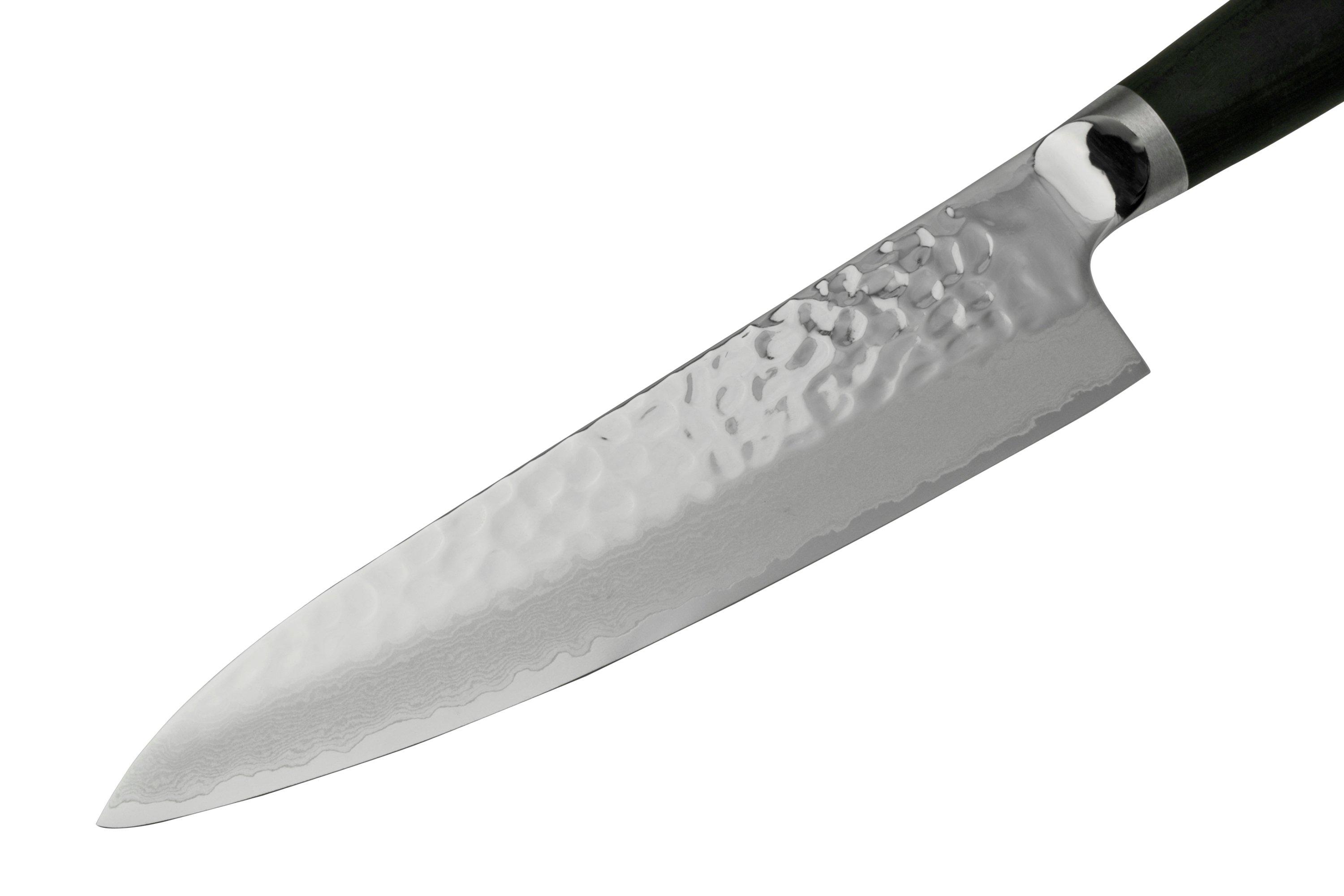 Shizu Hamono Shikisai Miyako Bessaku SB-1102 gyuto chef's knife, 18 cm ...