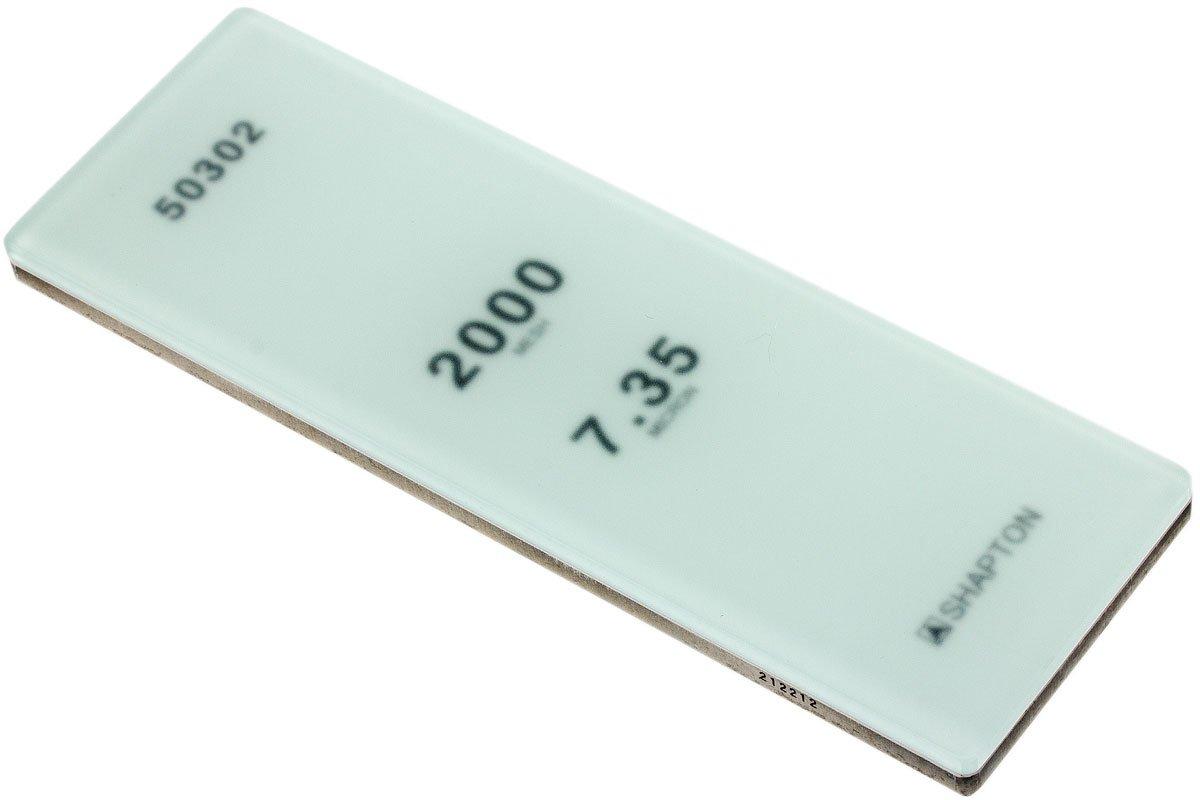 Shapton Glass Stone HR grit 2000 medium 7.35 micron sharpening stone ...