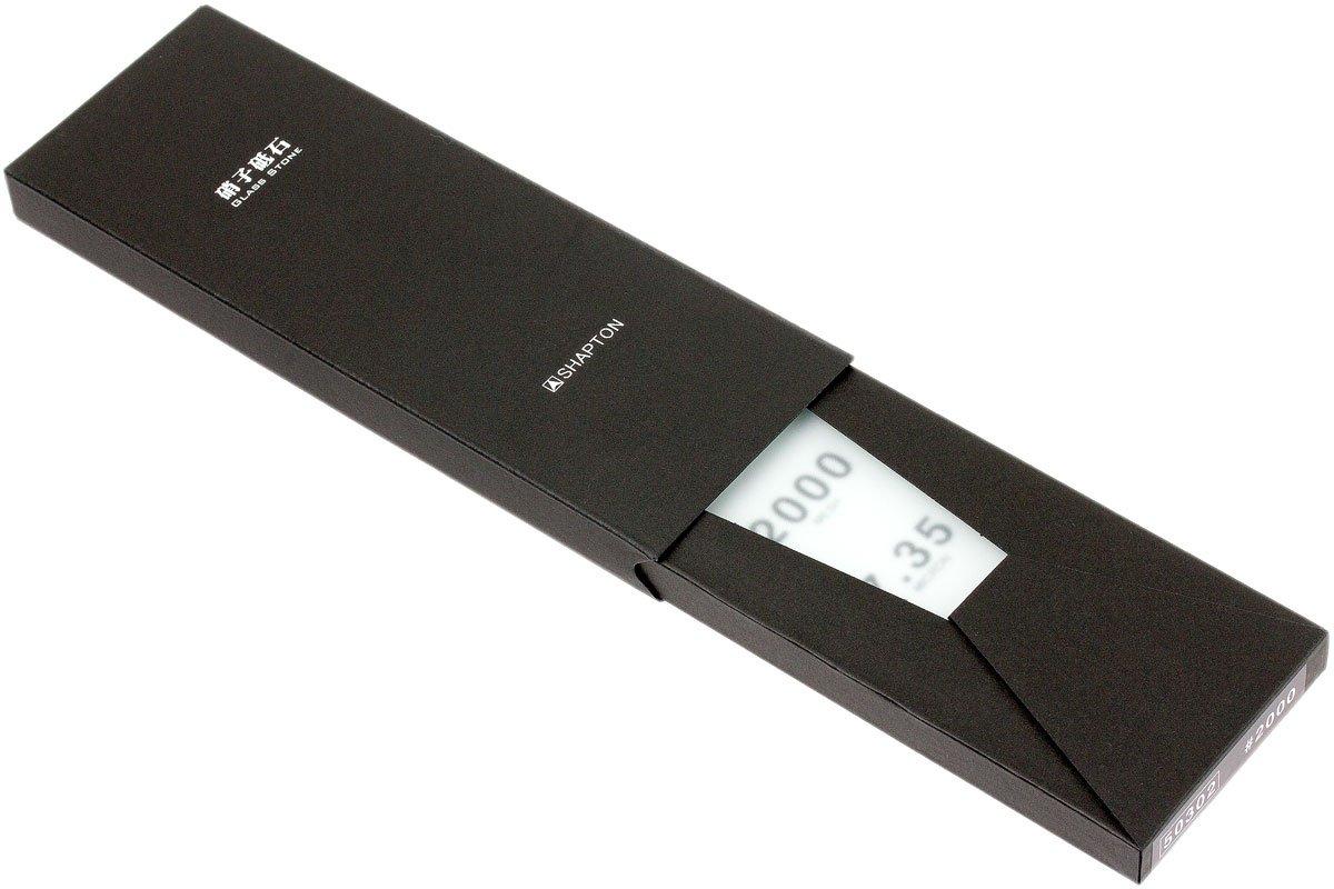 Shapton Glass Stone HR grit 2000 medium 7.35 micron sharpening stone ...