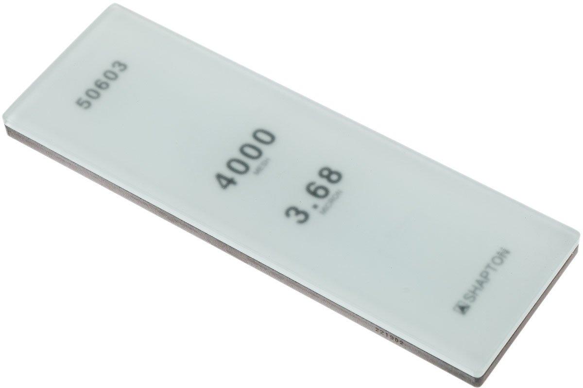 Shapton Glass Stone HC grain 4000 fine 3.68 micron sharpening stone ...