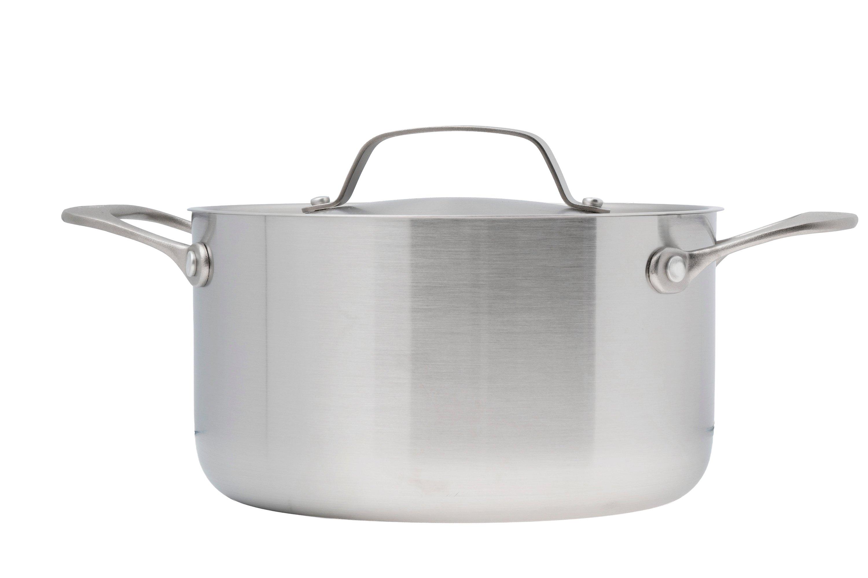 Skottsberg Stainless Steel 535703 pot with lid, 20 cm | Advantageously ...