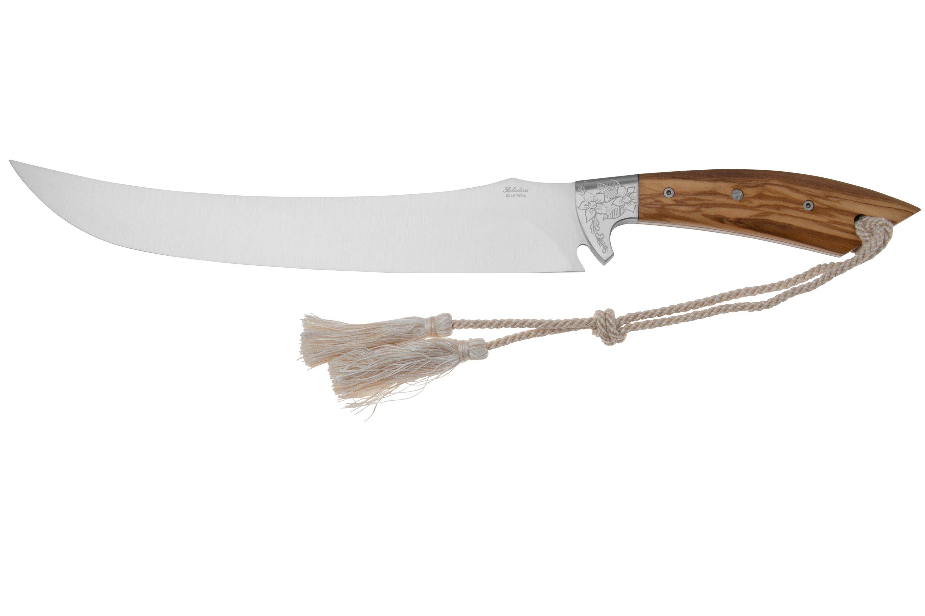 Saladini Champagne Saber Olive Wood, sabre à champagne | Achetez à prix ...