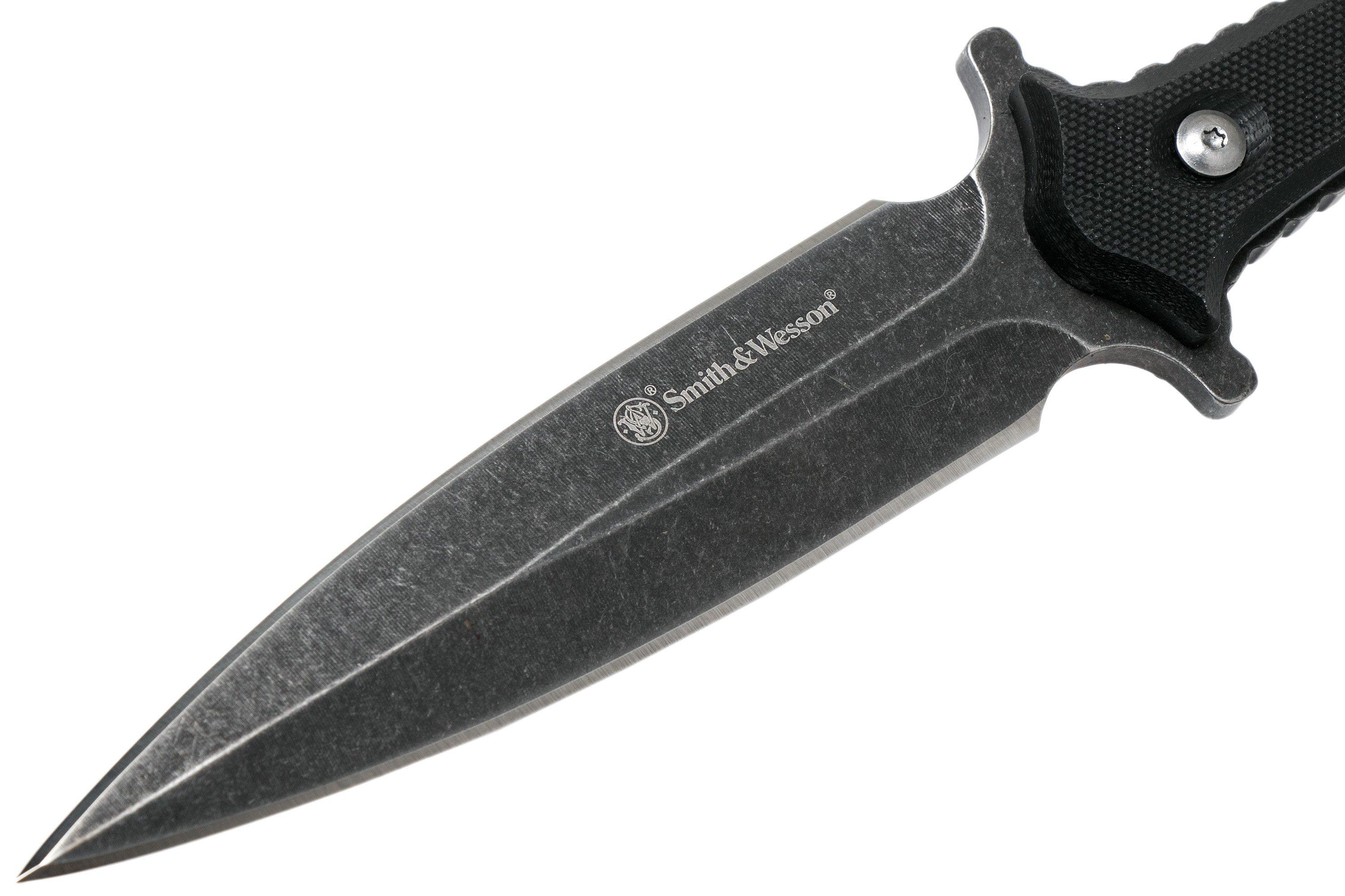 Smith & Wesson Full Tang Boot Knife SWF606 dagger | Advantageously ...