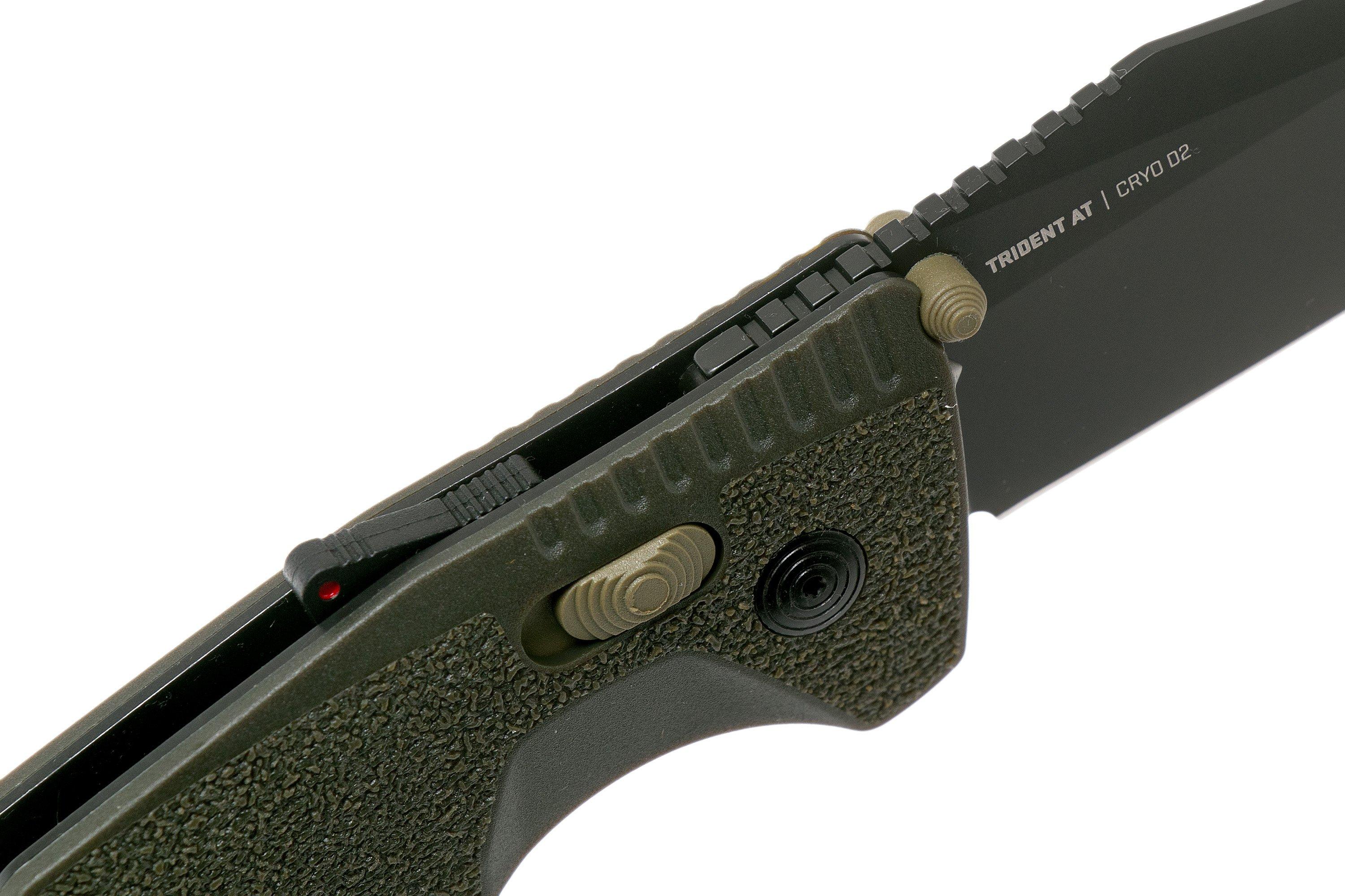 SOG Trident AT OD Green 11-12-03-57 pocket knife | Advantageously ...