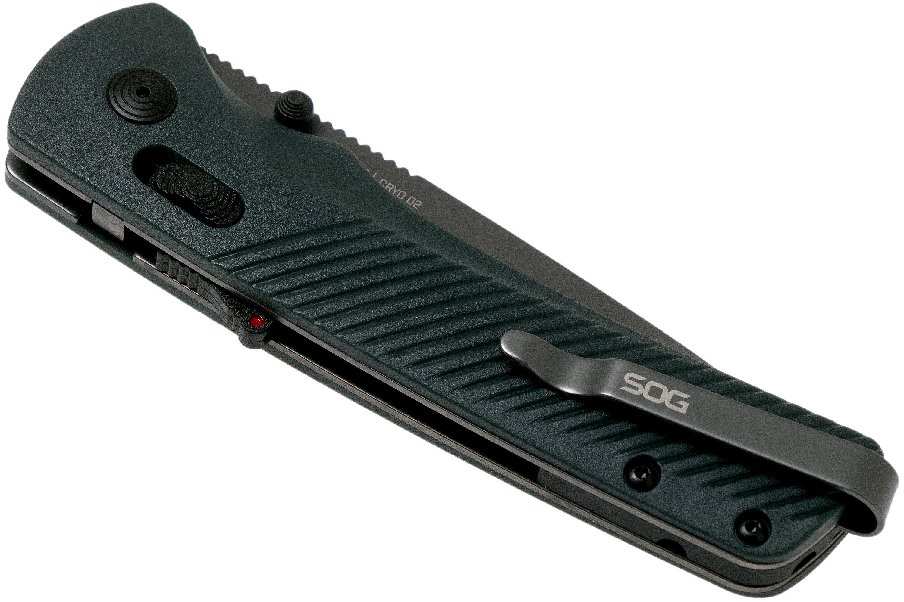 SOG Flash AT Urban Grey 11-18-05-57 pocket knife | Advantageously ...