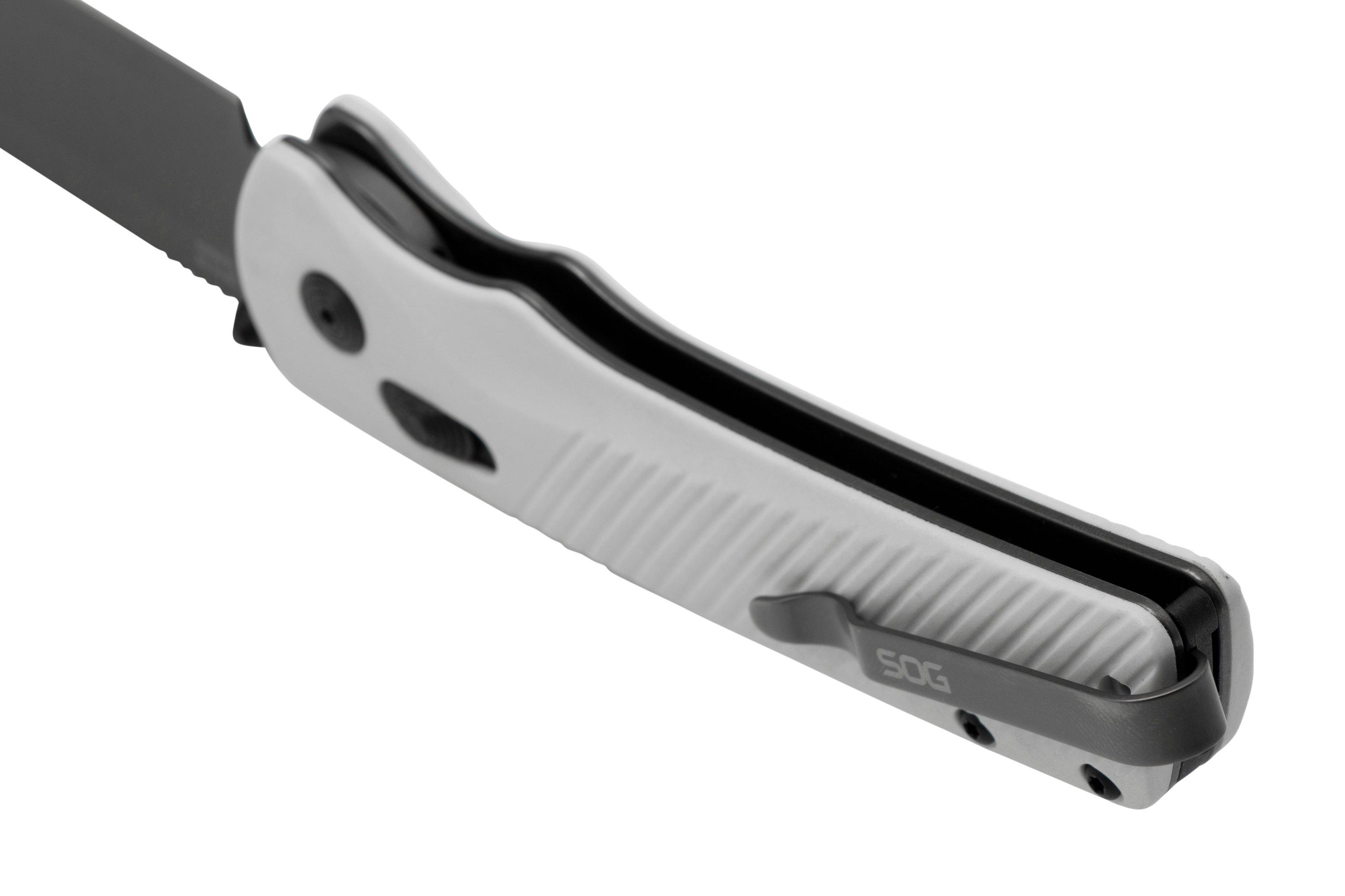 SOG Flash AT Concrete Cool Gray 11-18-10-41 coltello da tasca | Fare ...