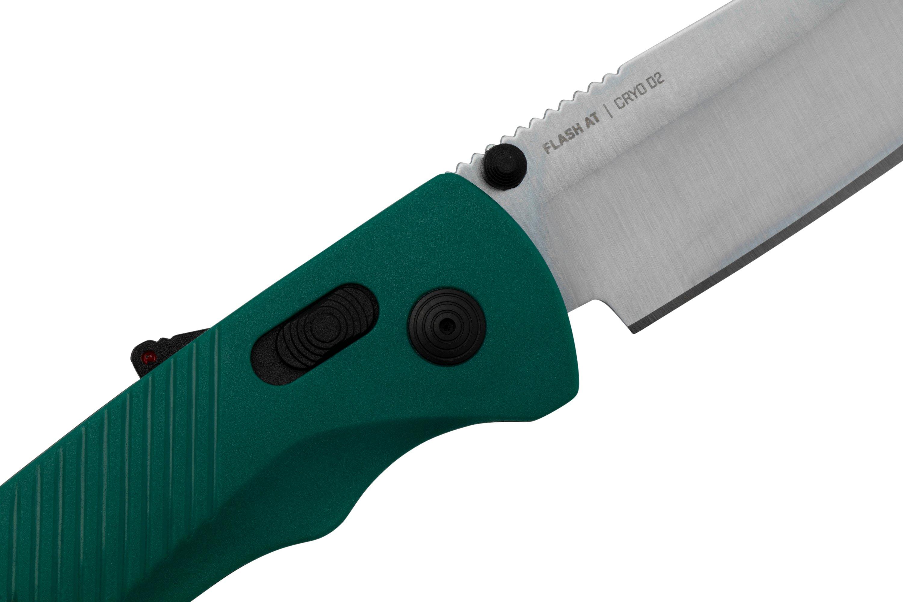 SOG Flash AT Petrol Green Satin 11-18-13-41 Taschenmesser | Günstiger ...