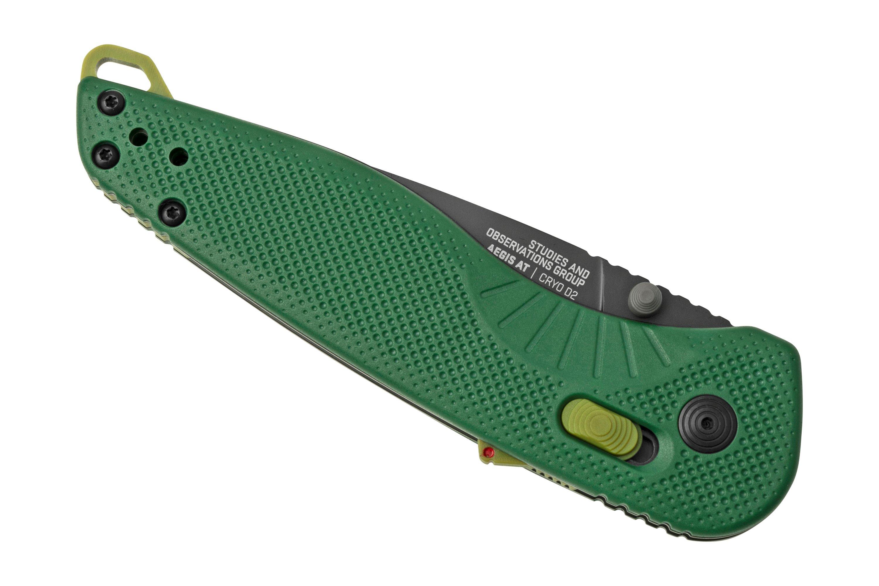 SOG Aegis AT Tanto, Forest, Moss 11-41-13-41 couteau de poche | Achetez ...