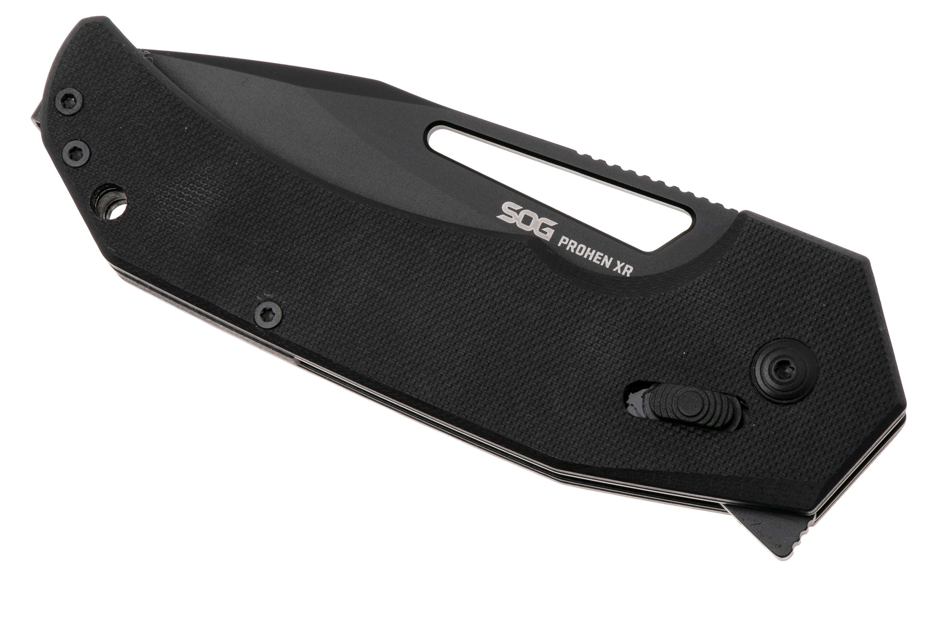 SOG Prohen XR 12-25-01-57, Titanium Nitride D2, Blackout G10 ...