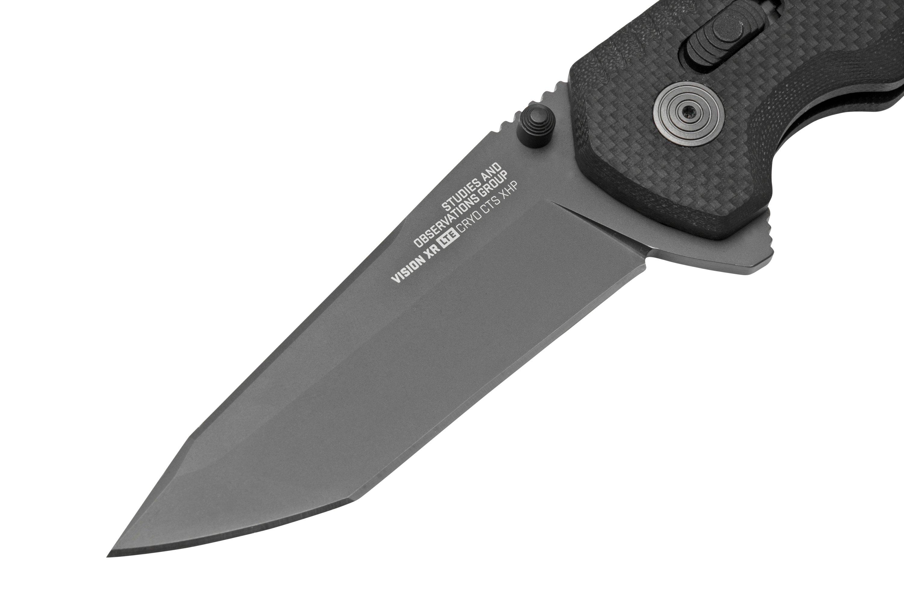 SOG Vision XR LTE Black Graphite 12-57-07-57 pocket knife ...