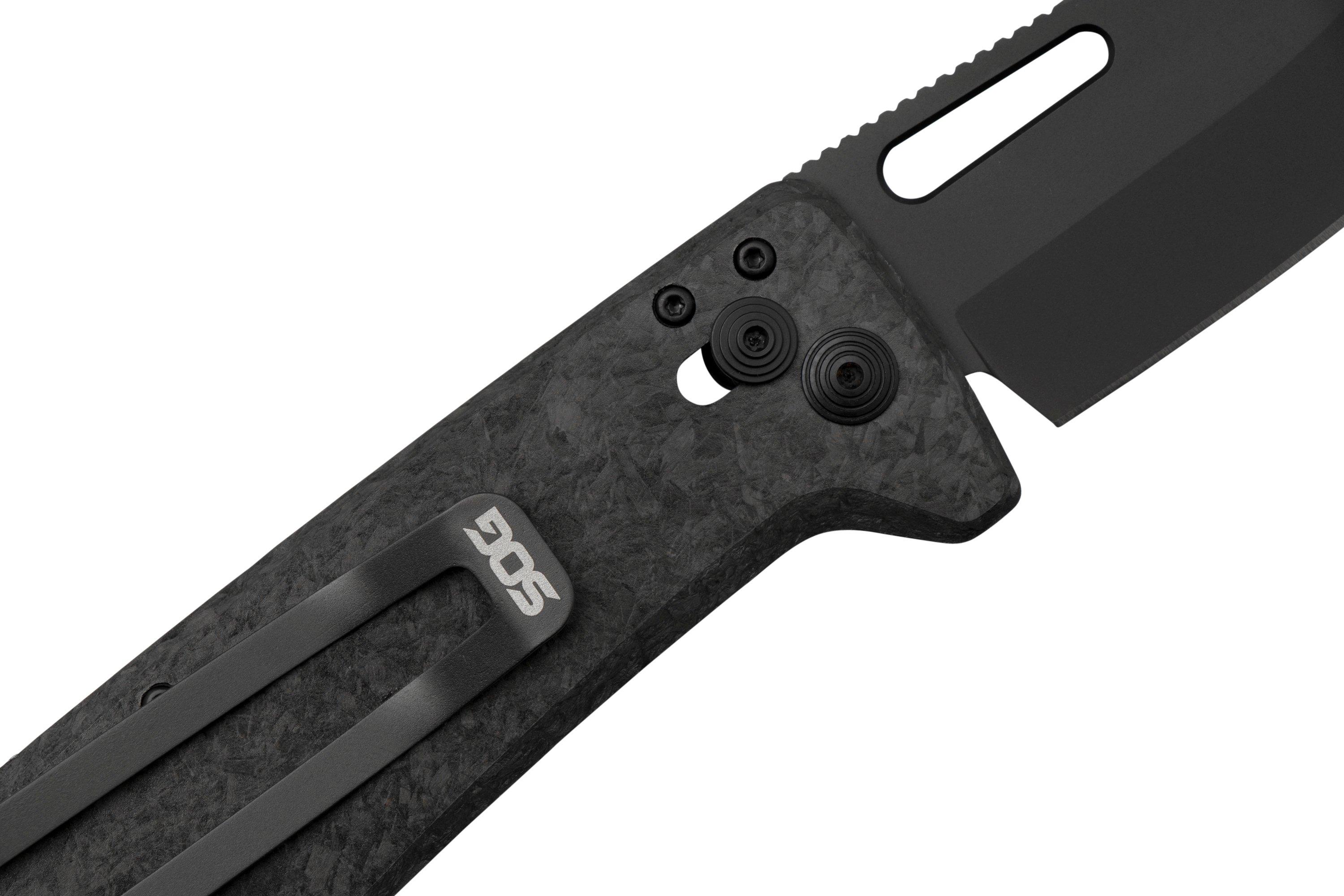 SOG Ultra XR XHP Blackout 12-63-05-57 pocket knife | Advantageously ...