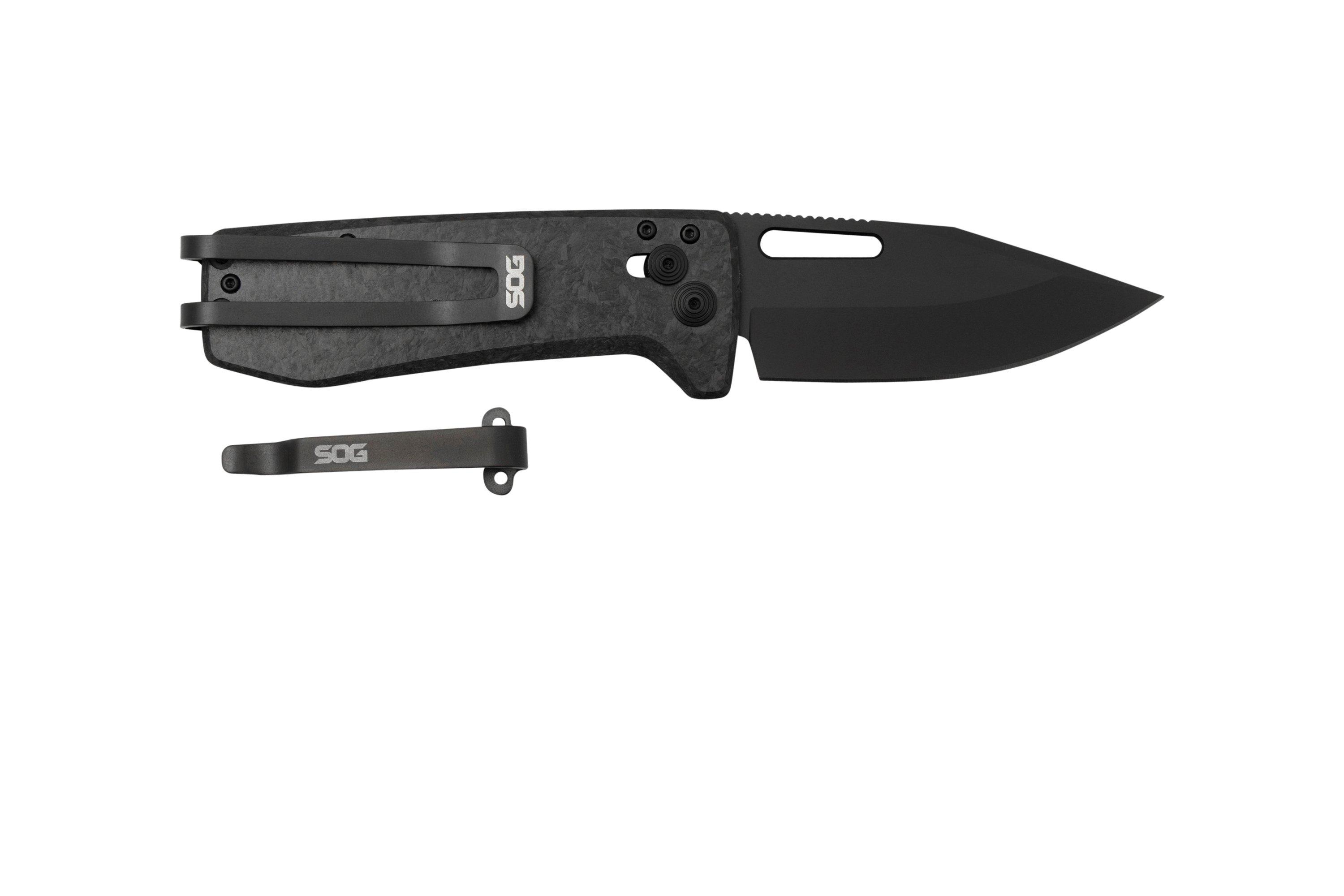 SOG Ultra XR XHP Blackout 12-63-05-57 pocket knife | Advantageously ...