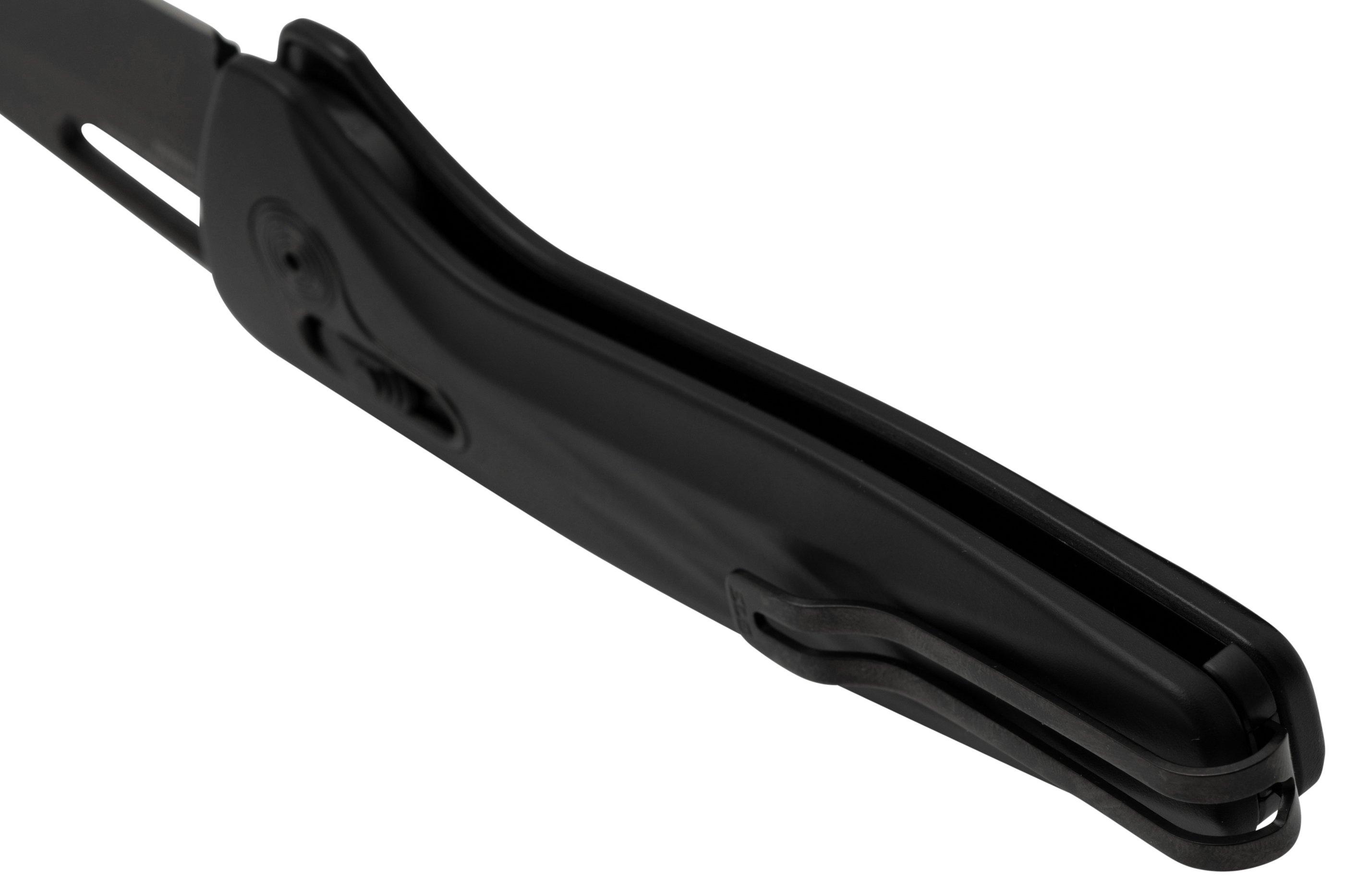 SOG One-Zero XR Black Aluminum, Black Chrome 12-73-03-57 pocket knife ...