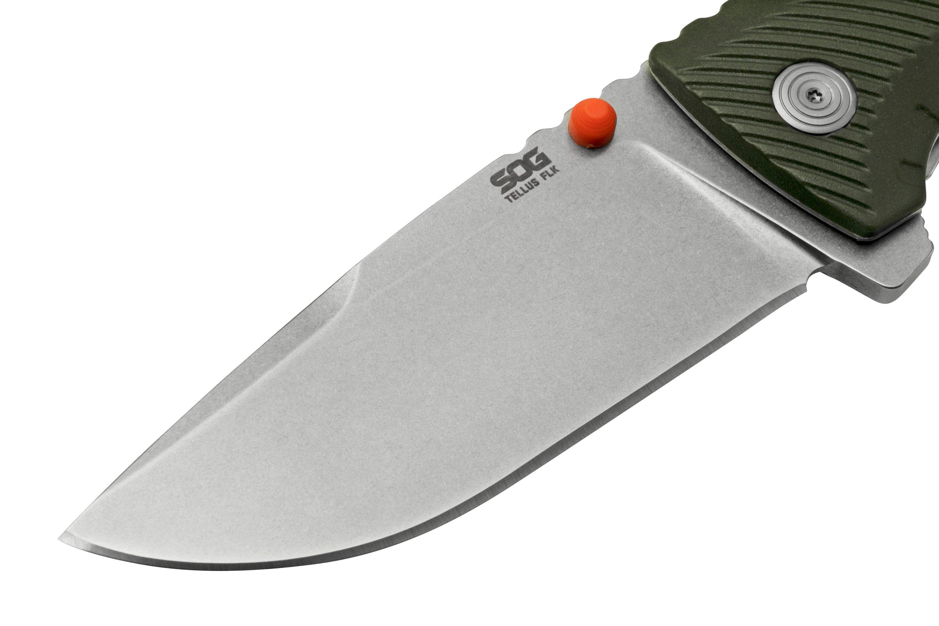 SOG Tellus FLK Olive Drab 14-06-01-41 Taschenmesser | Günstiger shoppen ...