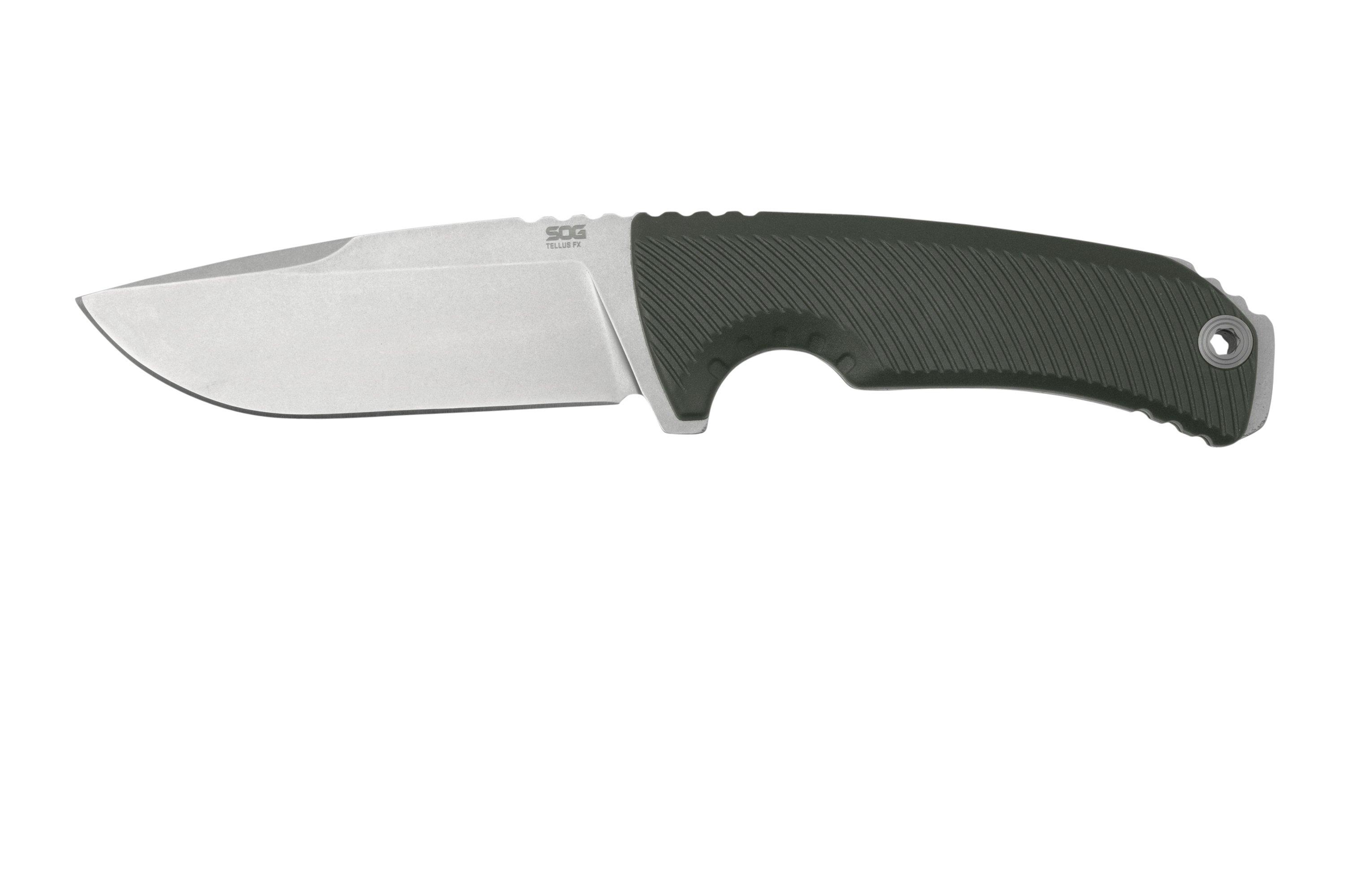 SOG Tellus FX 17-06-01-41 Olive Drab, fixed knife | Advantageously ...