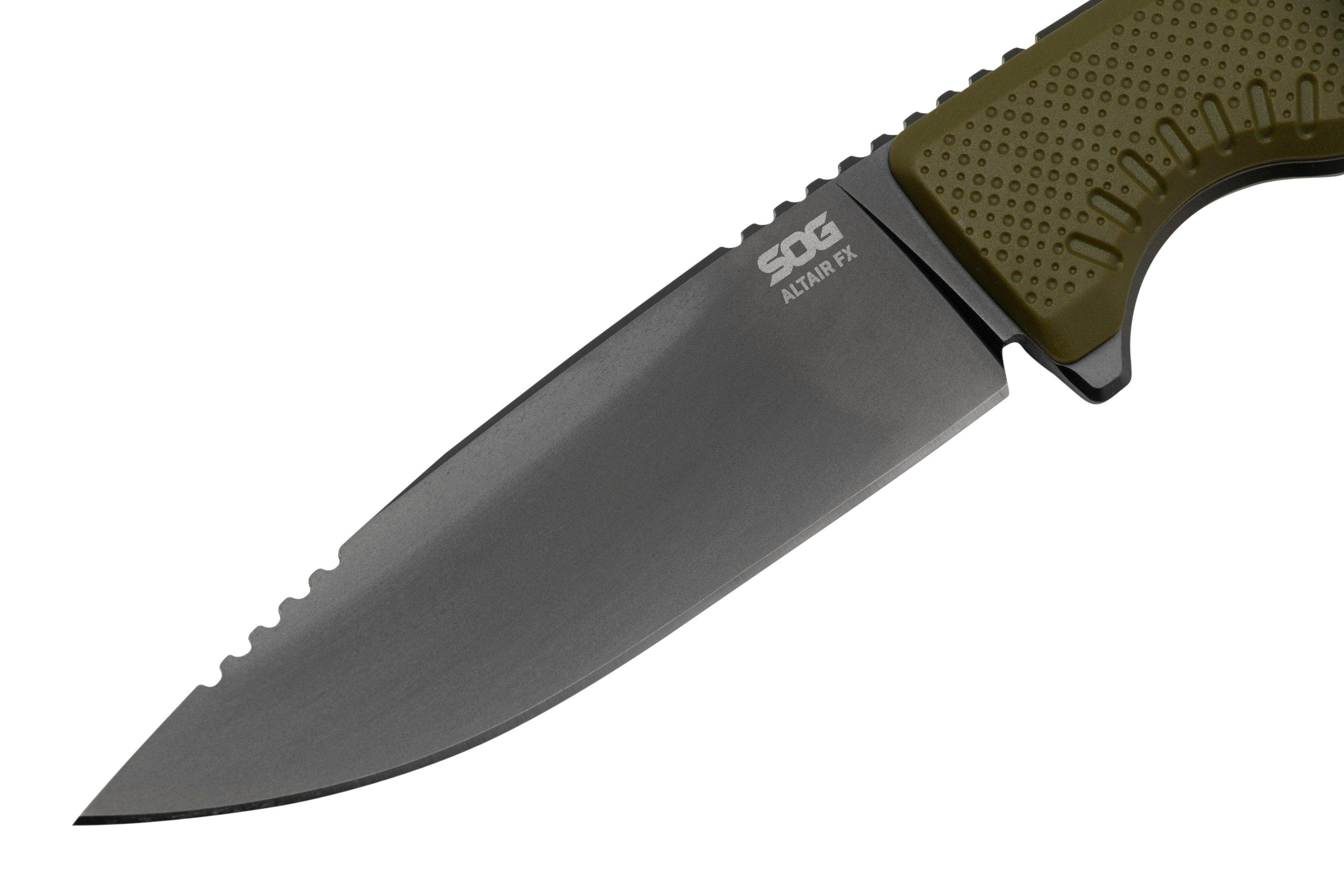 SOG Altair FX Field Green 17-79-03-57 fixed knife | Advantageously ...