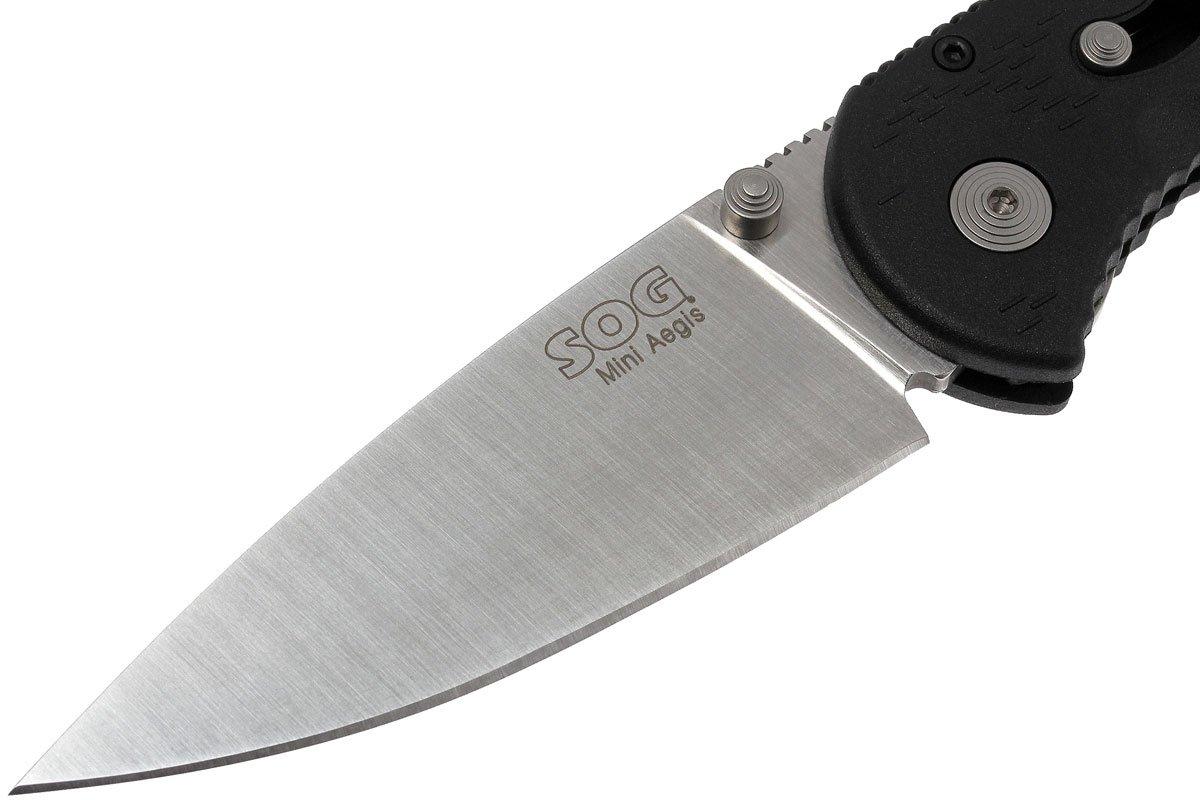 SOG Aegis Mini Satin AE21-CP | Advantageously shopping at ...