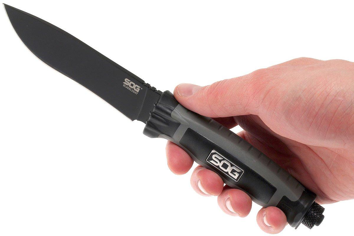SOG Bladelight Tactical BLKT22K-CP fixed knife | Advantageously ...
