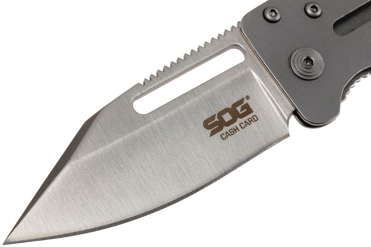 SOG Cashcard - EZ1-CP pocket knife | Advantageously shopping at ...