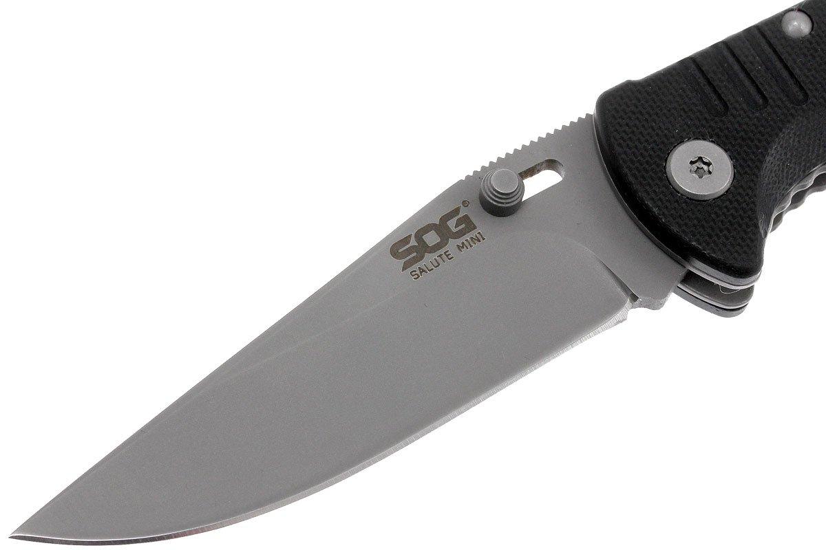 SOG Salute Mini Satin FF1001-CP | Advantageously shopping at ...