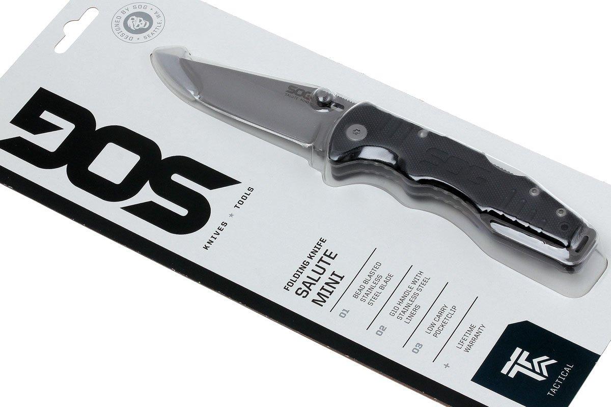 SOG Salute Mini Satin FF1001-CP | Compras con ventajas en Knivesandtools.es
