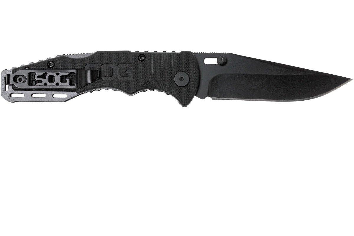 SOG Salute Mini Black FF1101-CP | Advantageously shopping at ...