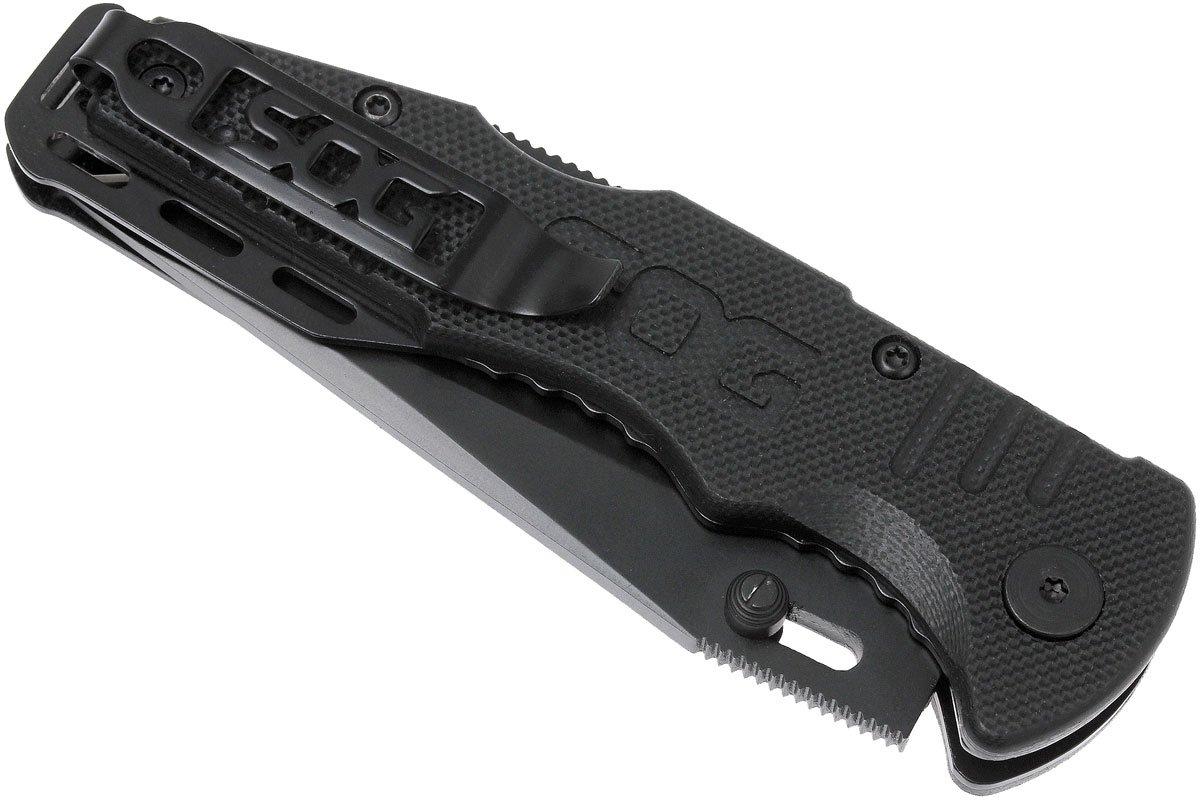 SOG Salute Mini Black FF1101-CP | Advantageously shopping at ...