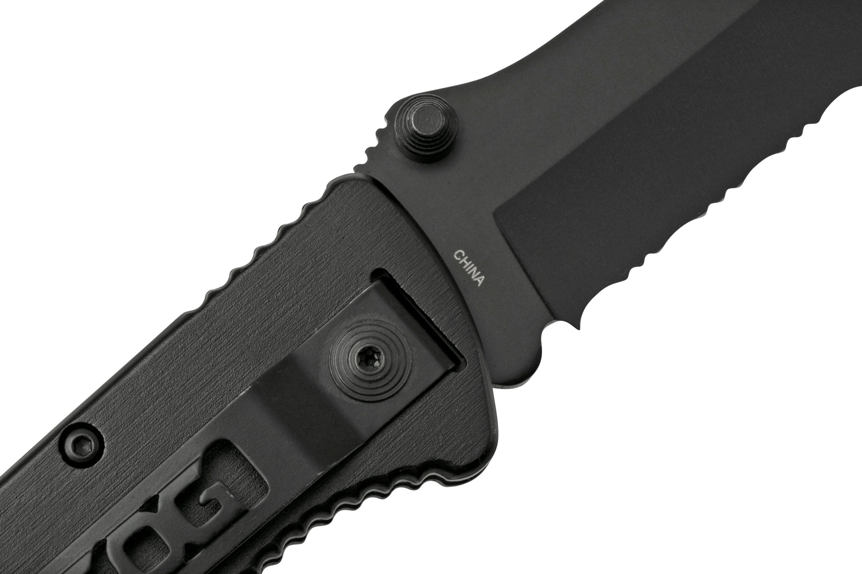 SOG Escape, Black FF25-CP navalha | Compras vantajosas em Knivesandtools.pt