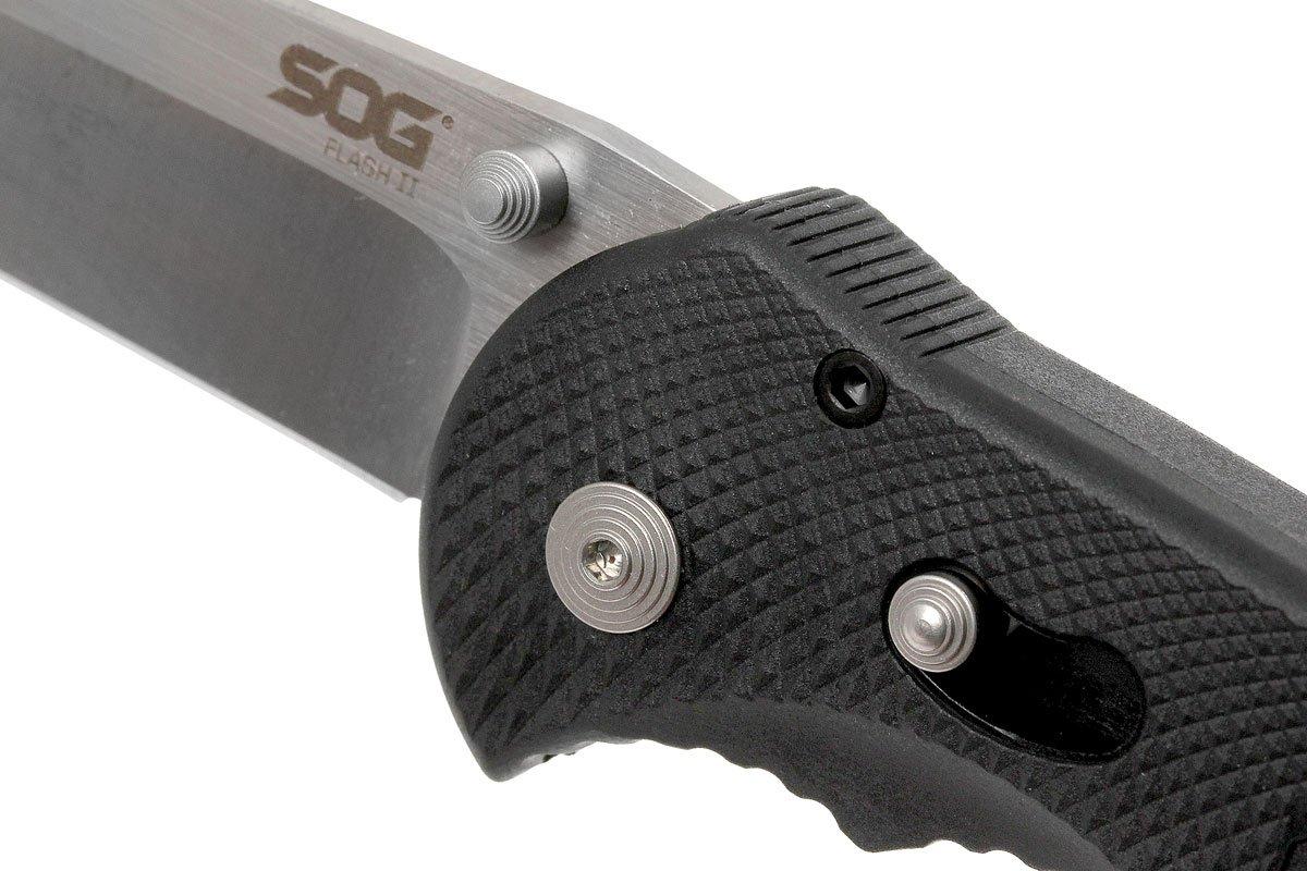 SOG Flash II Tanto Satin straight edge- FSA-8 | Fare acquisti ...