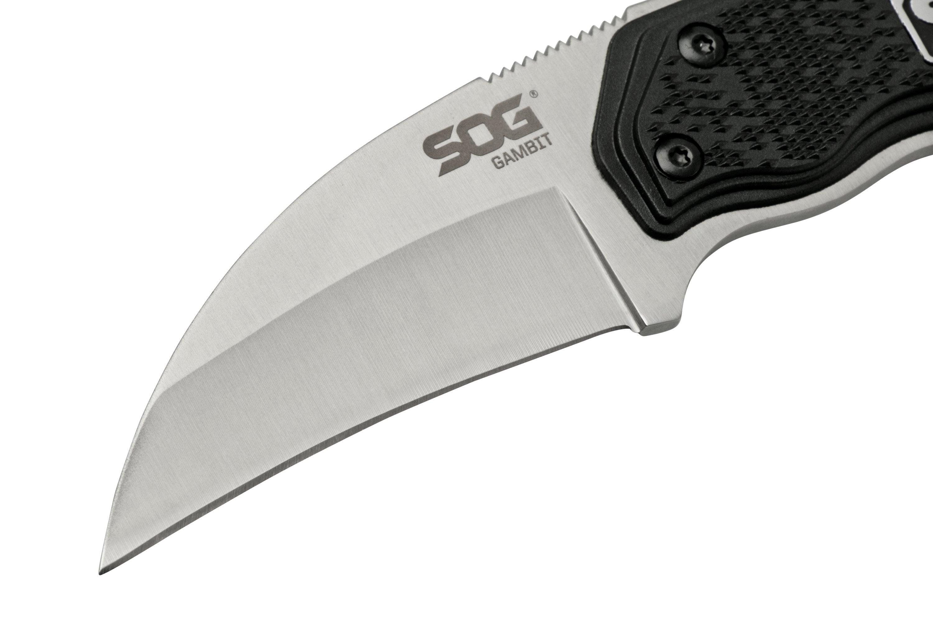 SOG Gambit GB1001-CP karambit knife | Advantageously shopping at ...