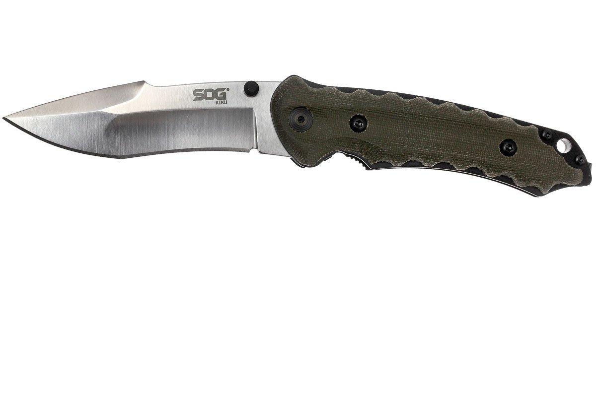 SOG Kiku Folder Small, Satin KU-1001 | Advantageously shopping at ...