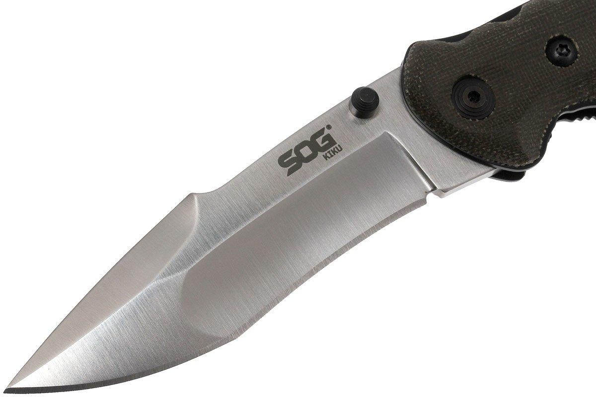 SOG Kiku Folder Small, Satin KU-1001 | Advantageously shopping at ...