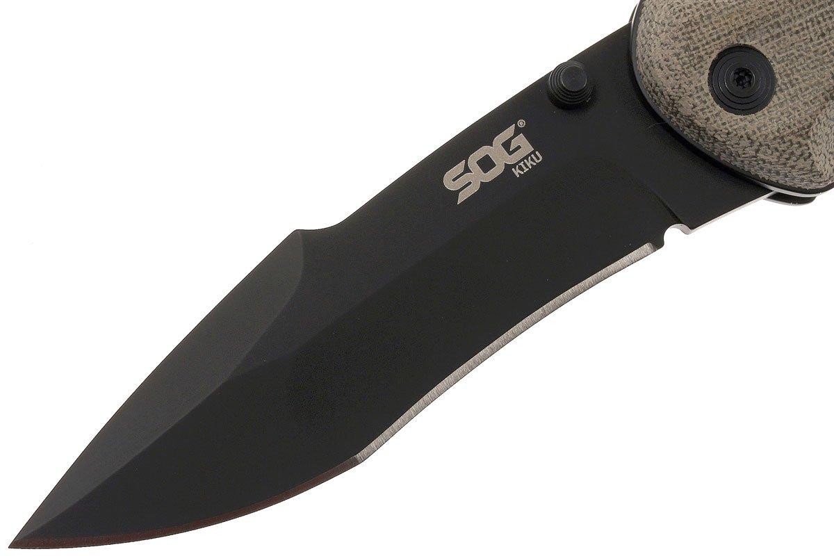 SOG Kiku Folder Small, black KU-1002 | Advantageously shopping at ...