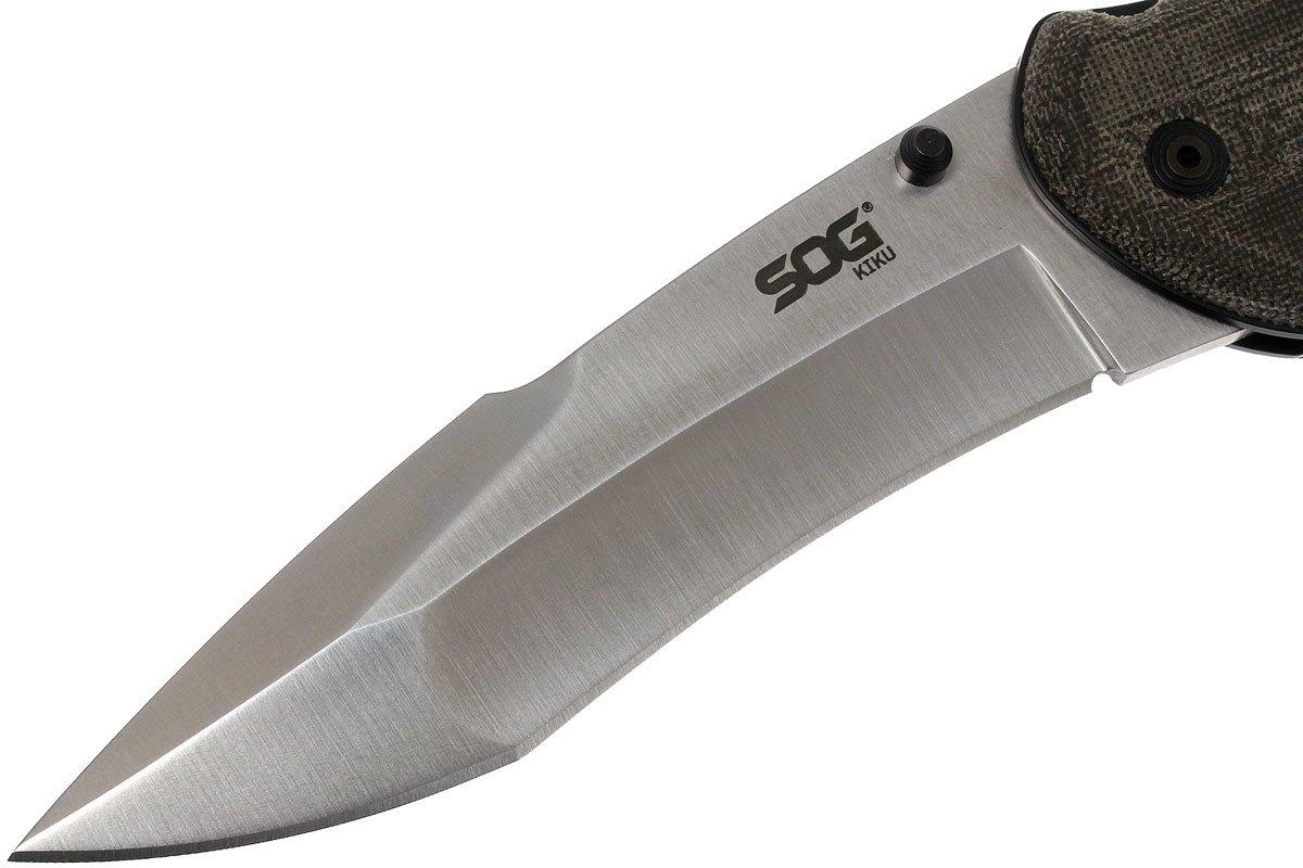 SOG Kiku Folder Large, Satin KU-1011 | Advantageously shopping at ...