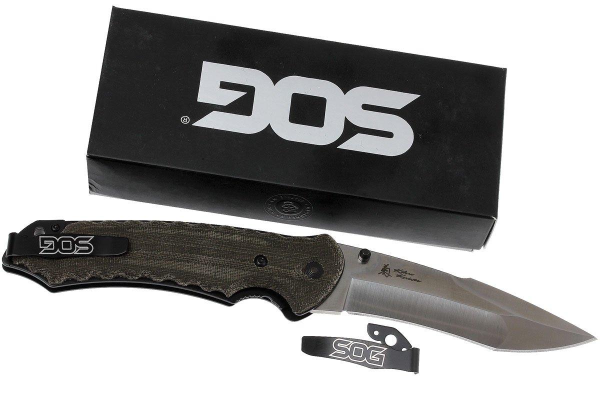 SOG Kiku Folder Large, Satin KU-1011 | Advantageously shopping at ...