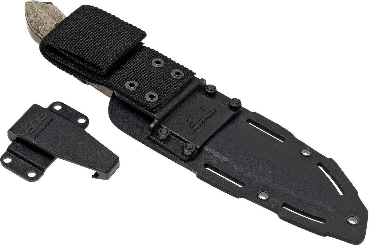 SOG Kiku Fixed Large, Black Tini KU-2012 | Advantageously shopping at ...